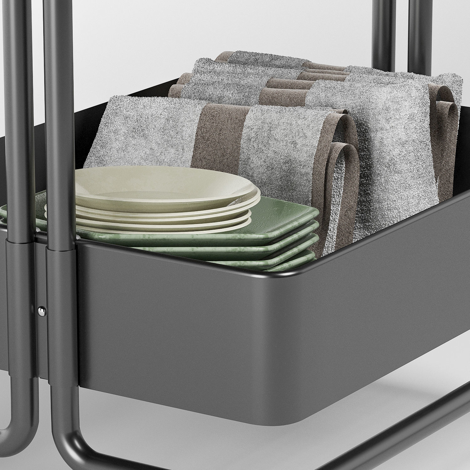 Ikea kitchen Rolling storage-2 3D model | CGTrader