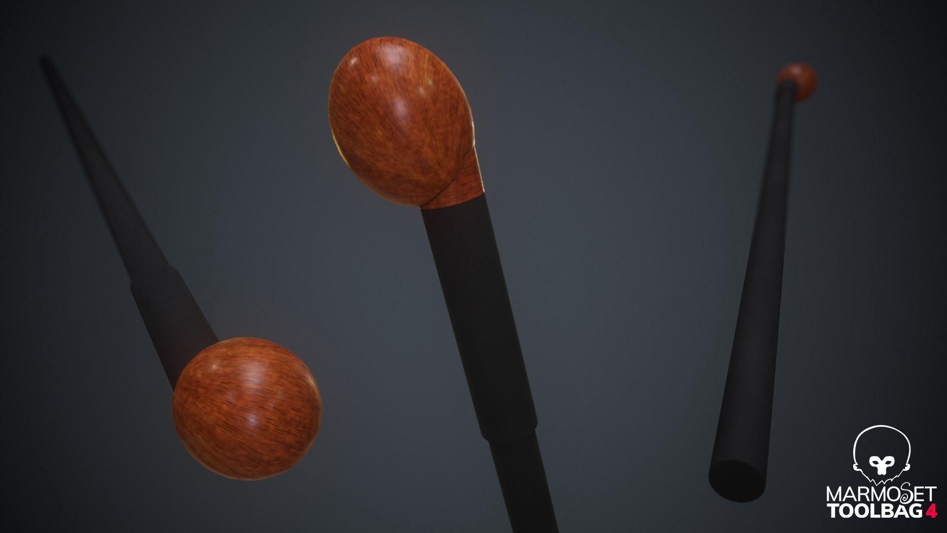 3D model Walking Stick VR / AR / low-poly | CGTrader