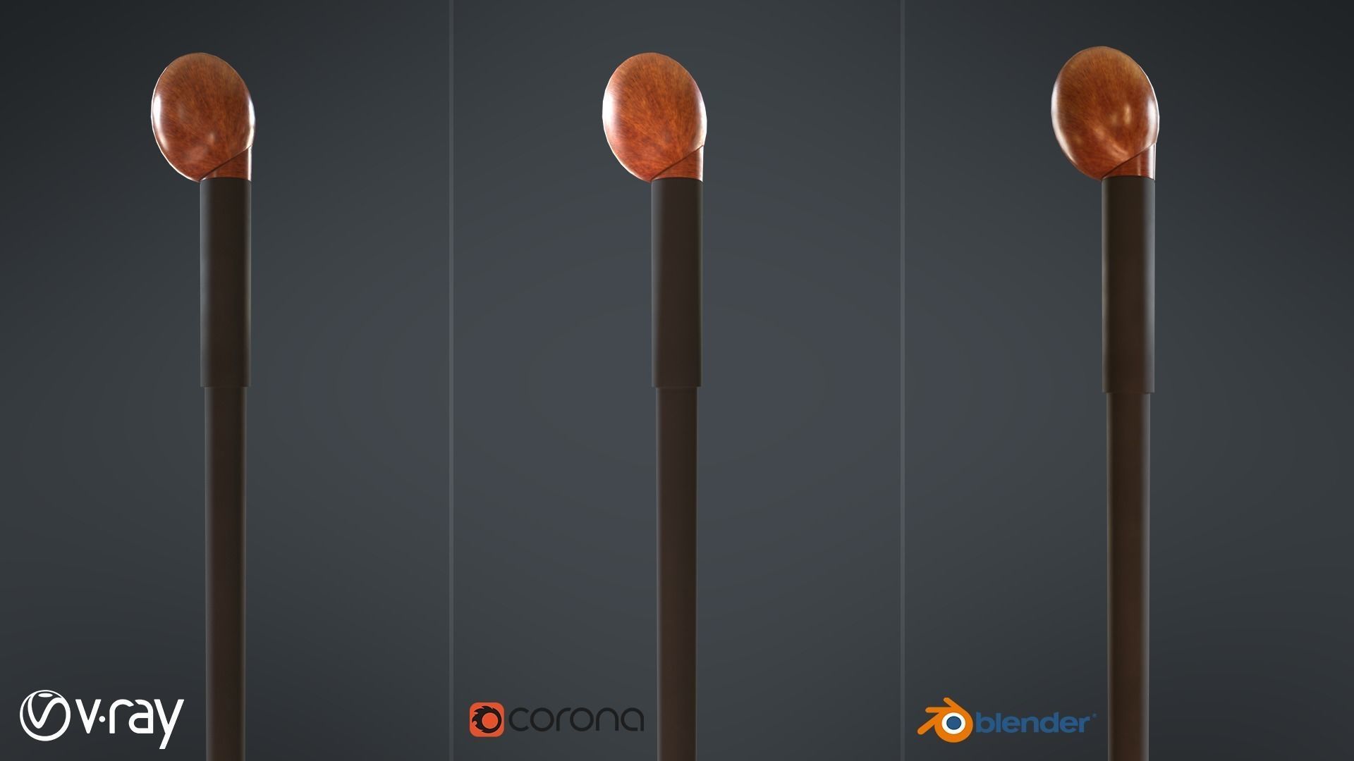 3D model Walking Stick VR / AR / low-poly | CGTrader