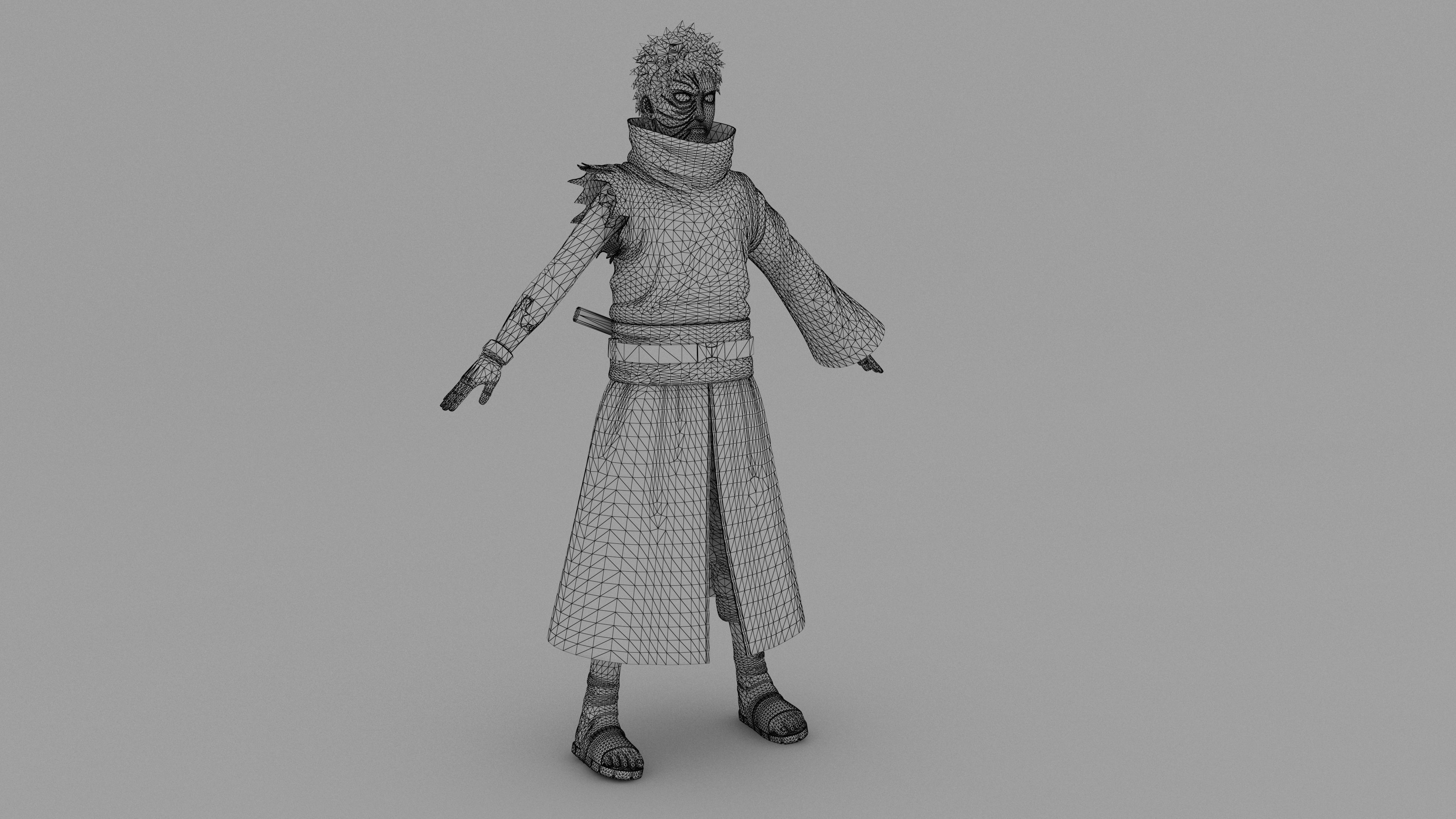 3D model Obito Uchiha VR / AR / low-poly | CGTrader