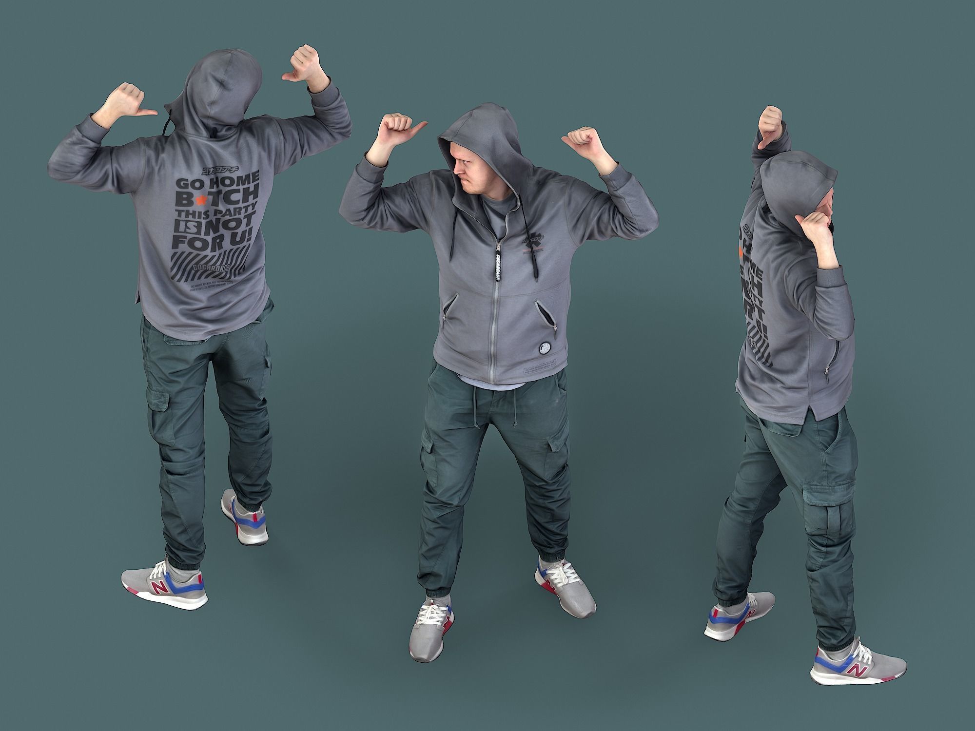 This Party Is Not For You 3D model | CGTrader