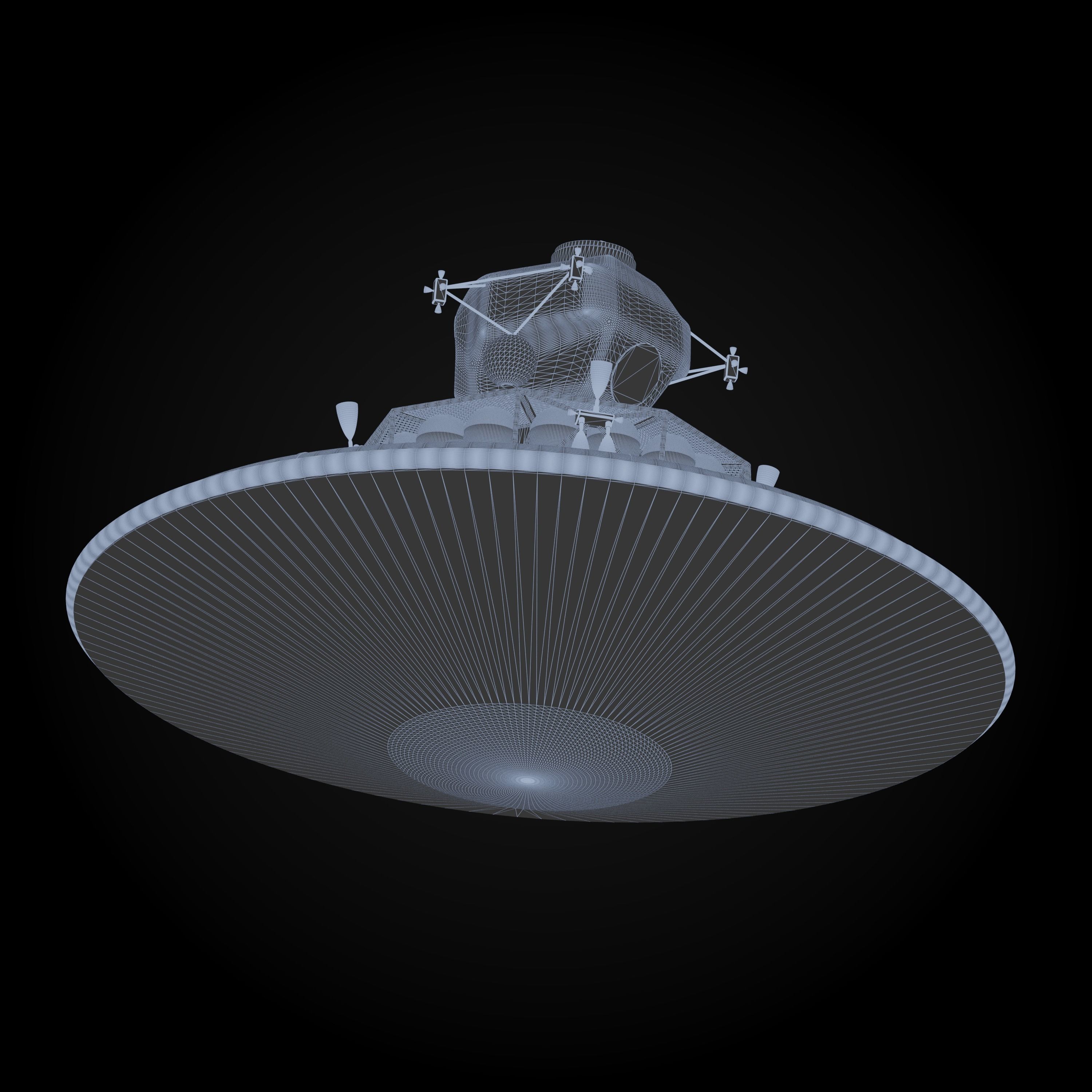 Boeing 2014 Mars Lander 3D model | CGTrader