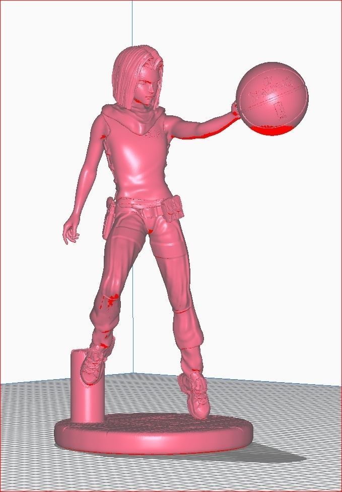 Android 17 Korean version of fan art 3D print model free 3D model 3D ...