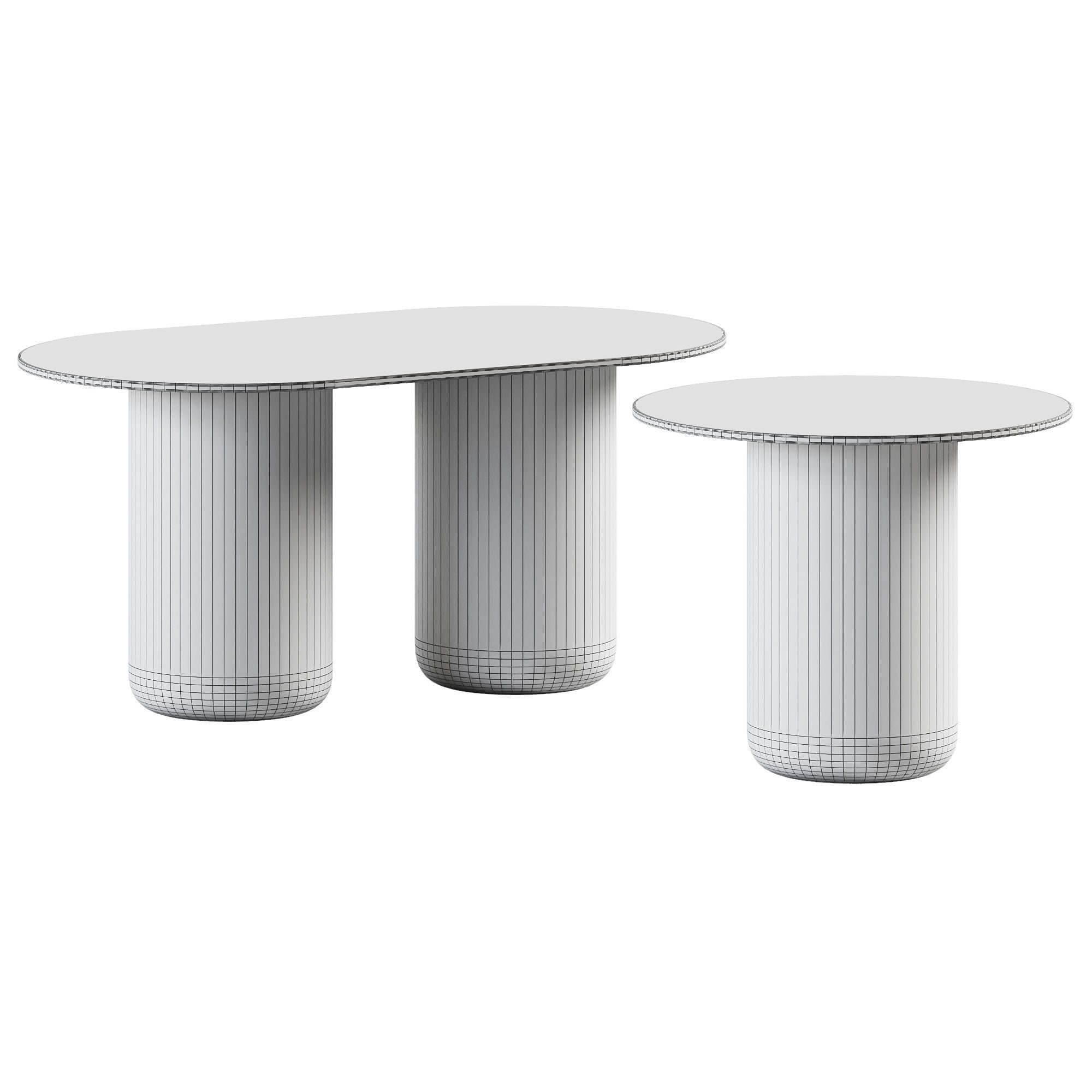 Sequence Coffee Tables by Coco Flip 3D model | CGTrader