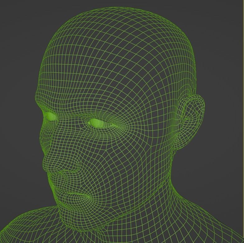 Basic Male Character 3D model | CGTrader