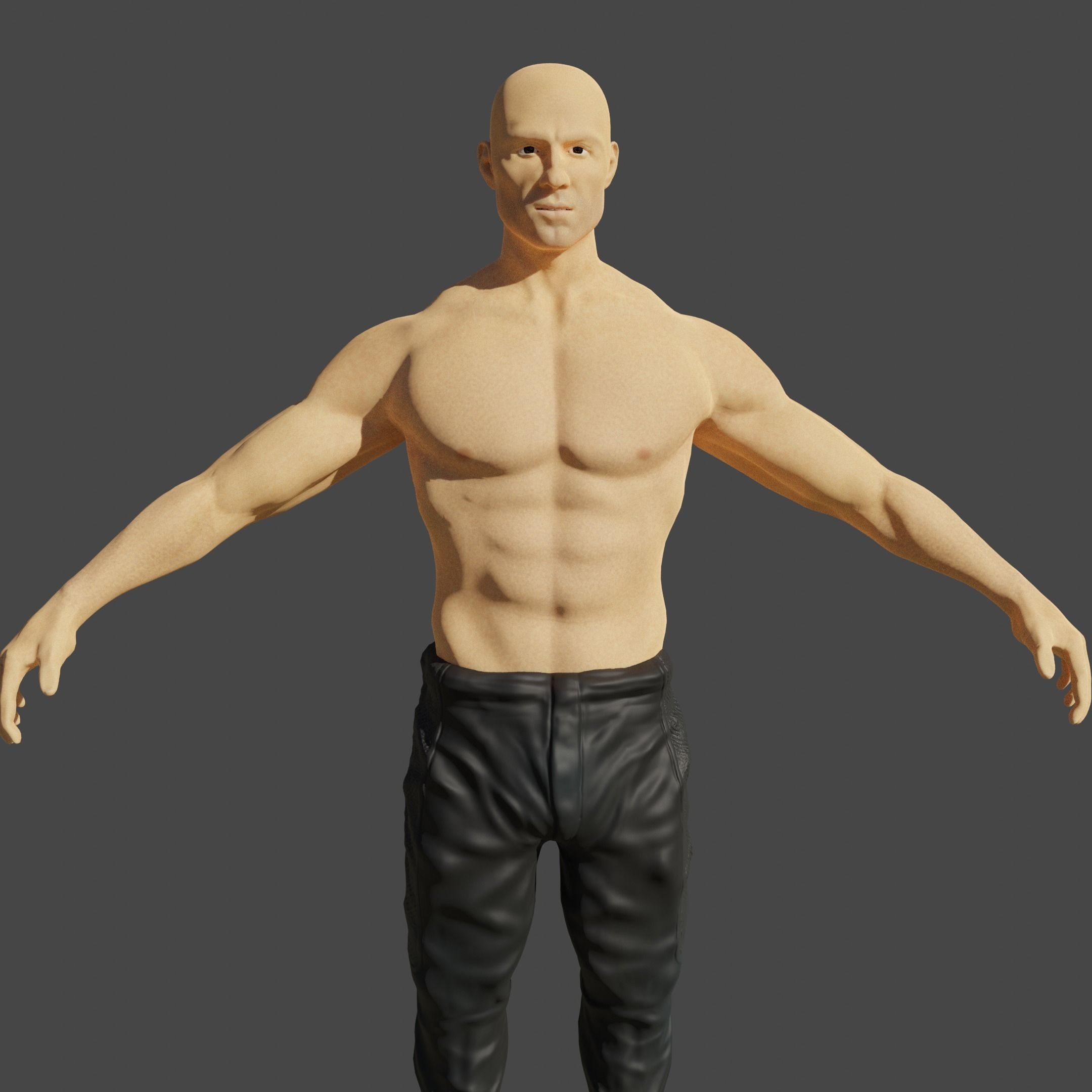 Basic Male Character 3D model | CGTrader