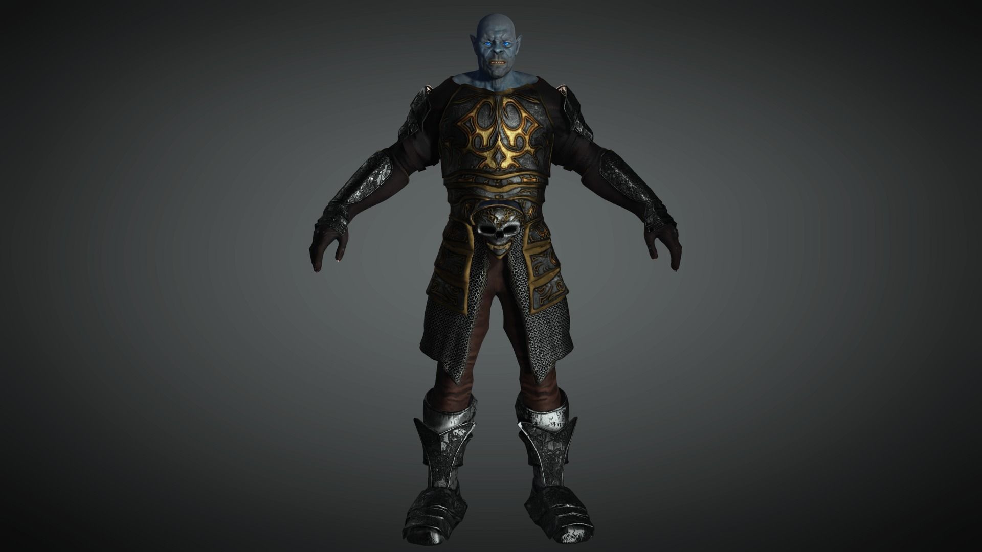 3D model AAA Fantasy Male Character 22 VR / AR / low-poly | CGTrader