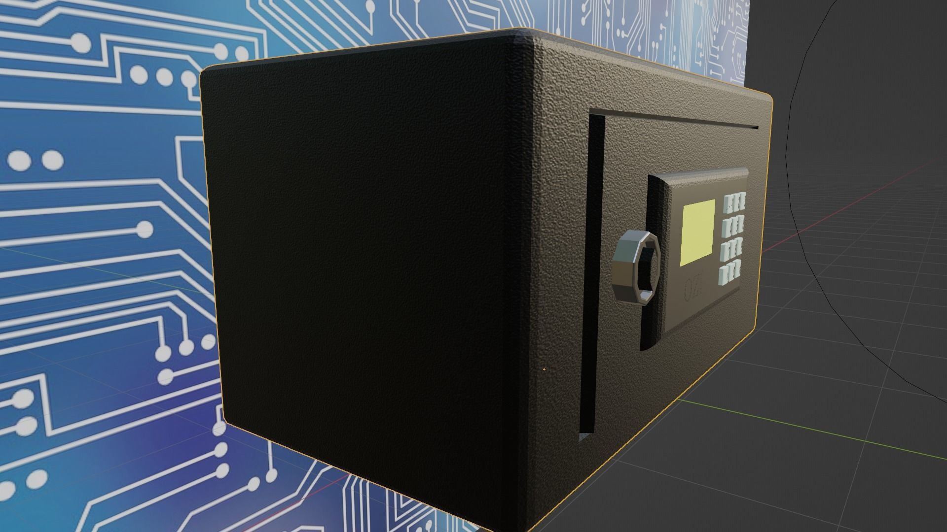 3D model Safebox safe box VR / AR / low-poly | CGTrader
