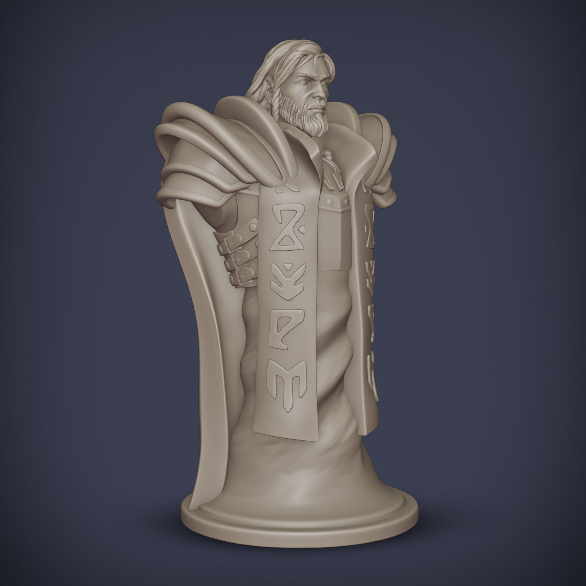 King Omniknight Dota 2 Chess Piece 3D model 3D printable | CGTrader