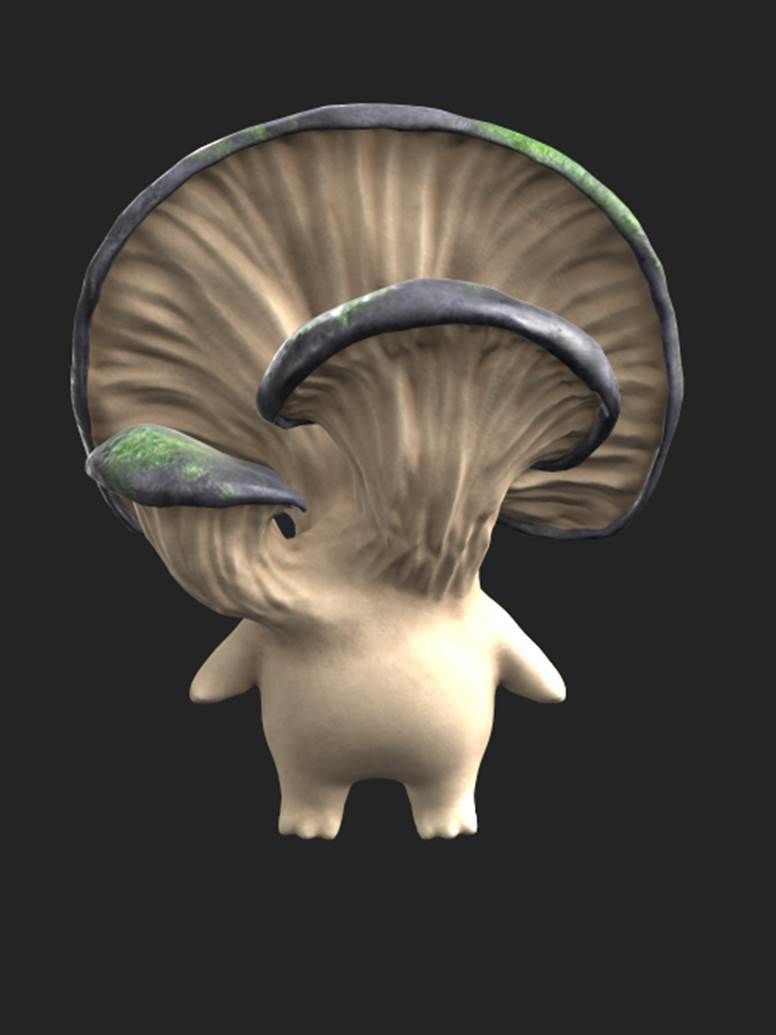 3D model Mushling VR / AR / low-poly | CGTrader