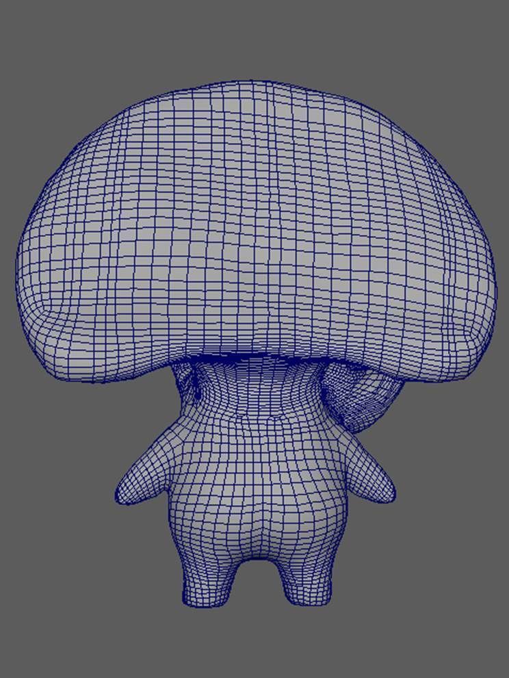 3D model Mushling VR / AR / low-poly | CGTrader