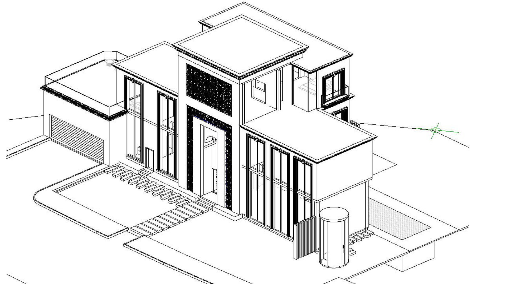 Classic villa Revit and Lumion with 3d grass 3D model | CGTrader