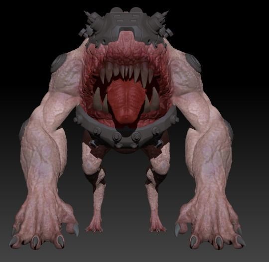 3D model Monster Brolgul VR / AR / low-poly | CGTrader