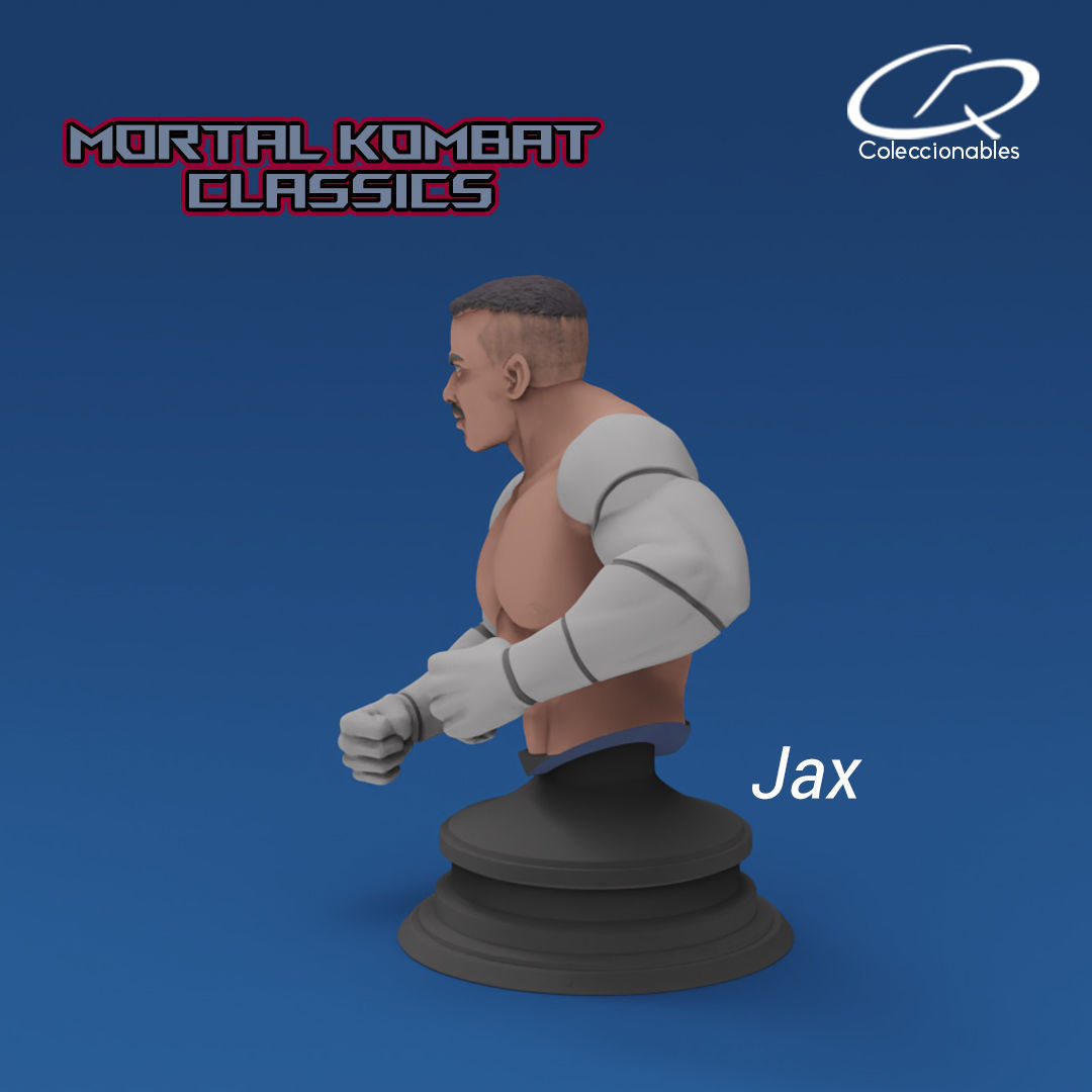 Mortal Kombat Classics - Jax 3D model 3D printable | CGTrader