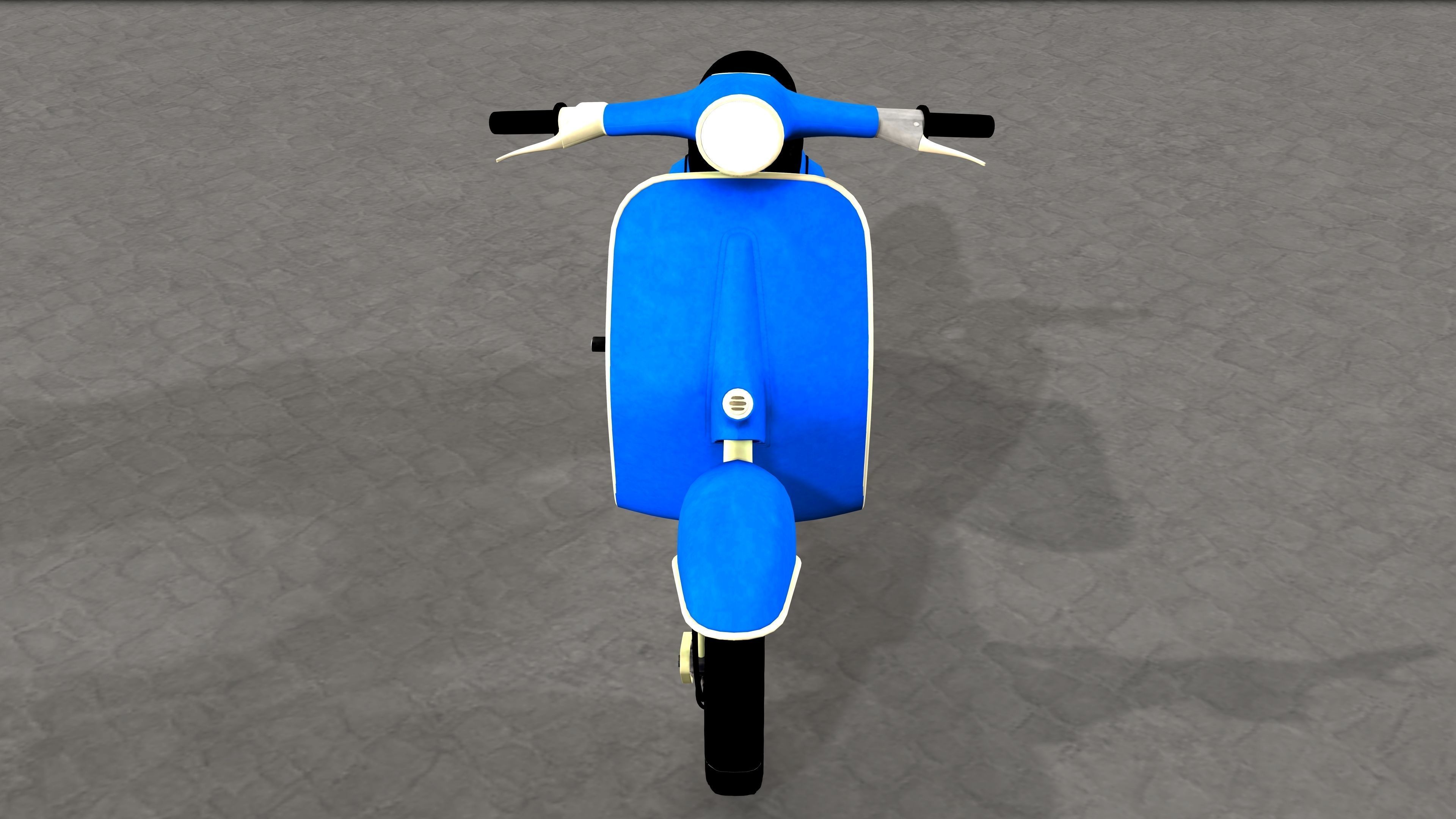 SCOOTER with Animation 3D model animated rigged | CGTrader