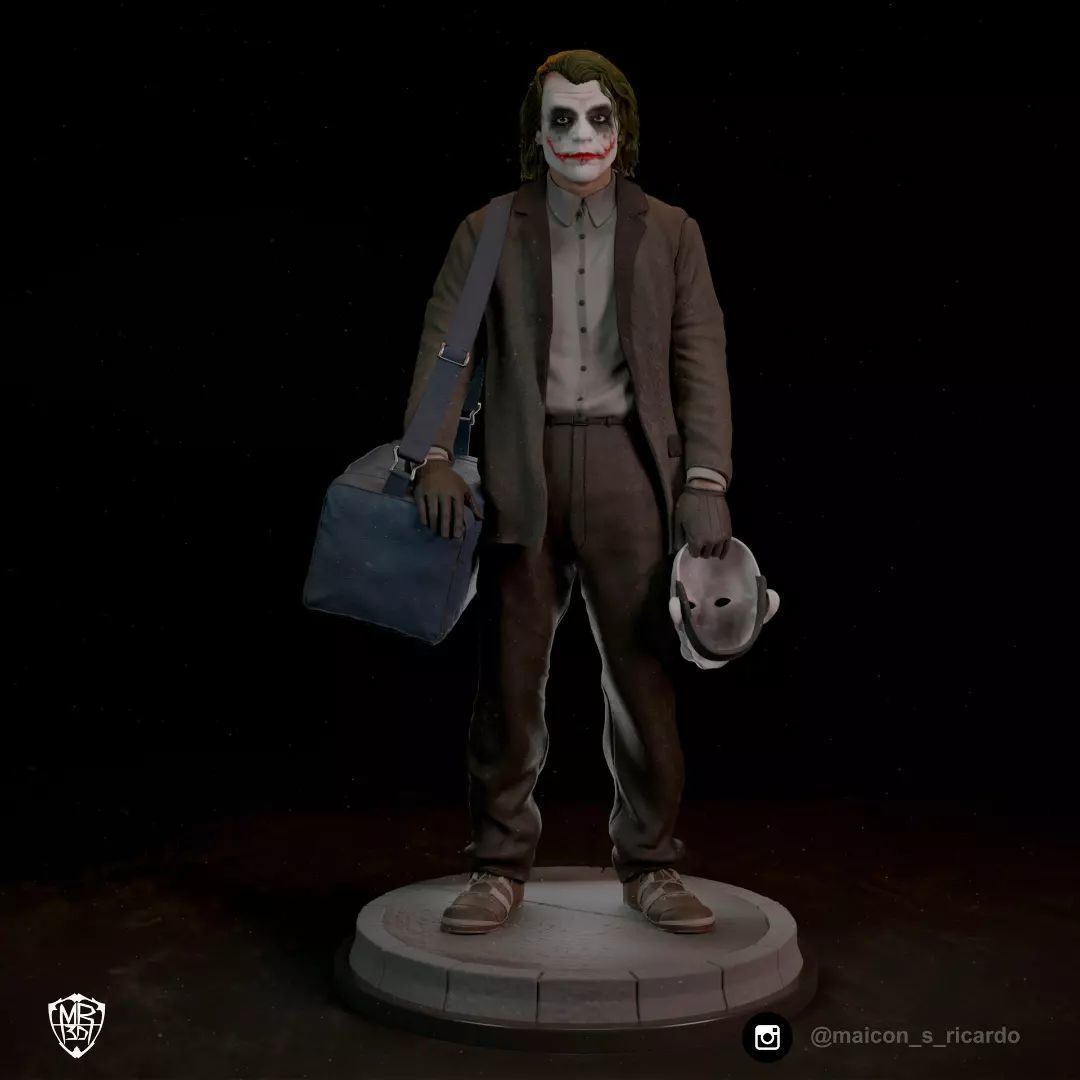 Bank Heist Joker 3D model 3D printable | CGTrader
