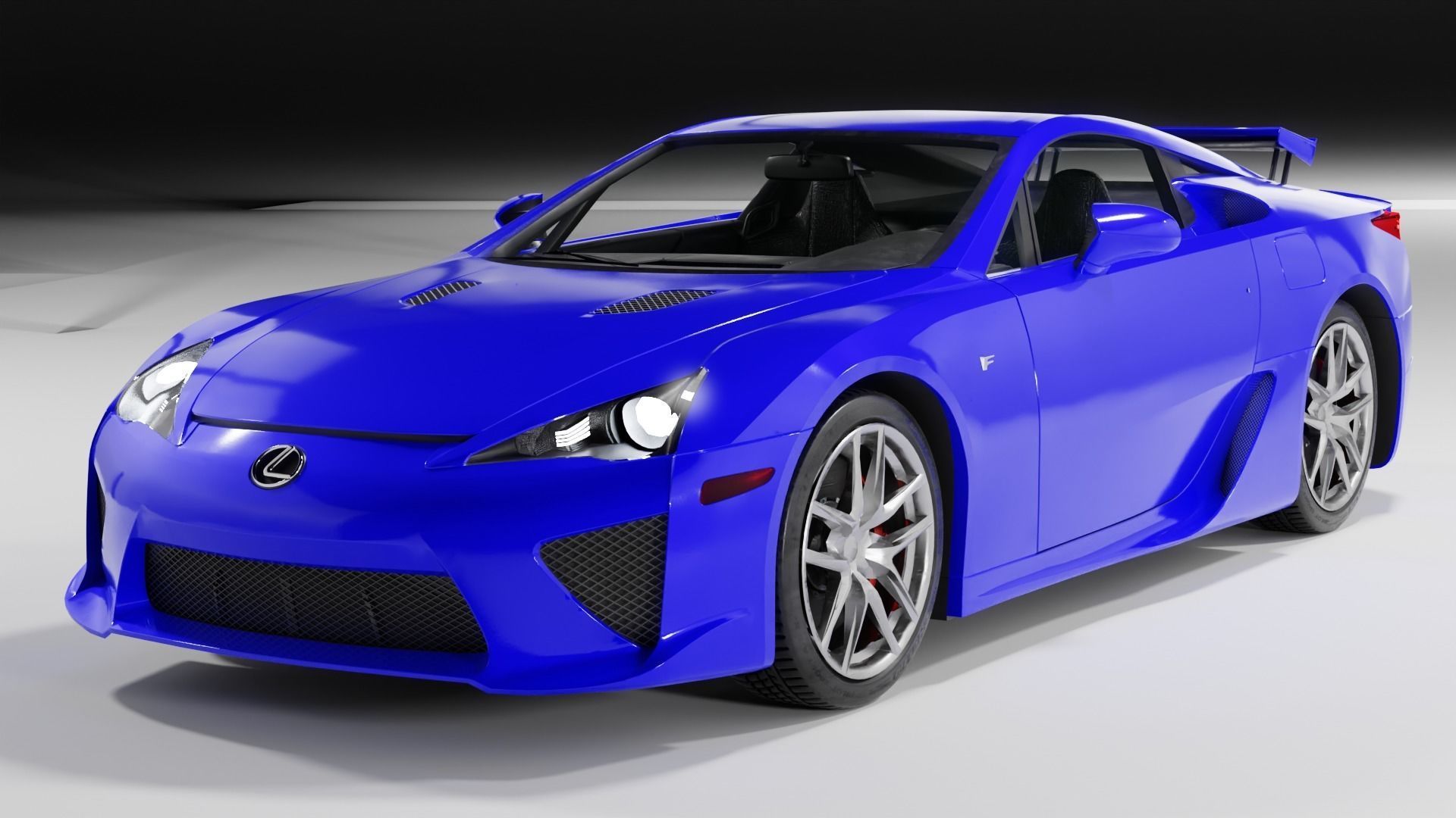 3D model Lexus LFA 3d Model VR / AR / low-poly | CGTrader