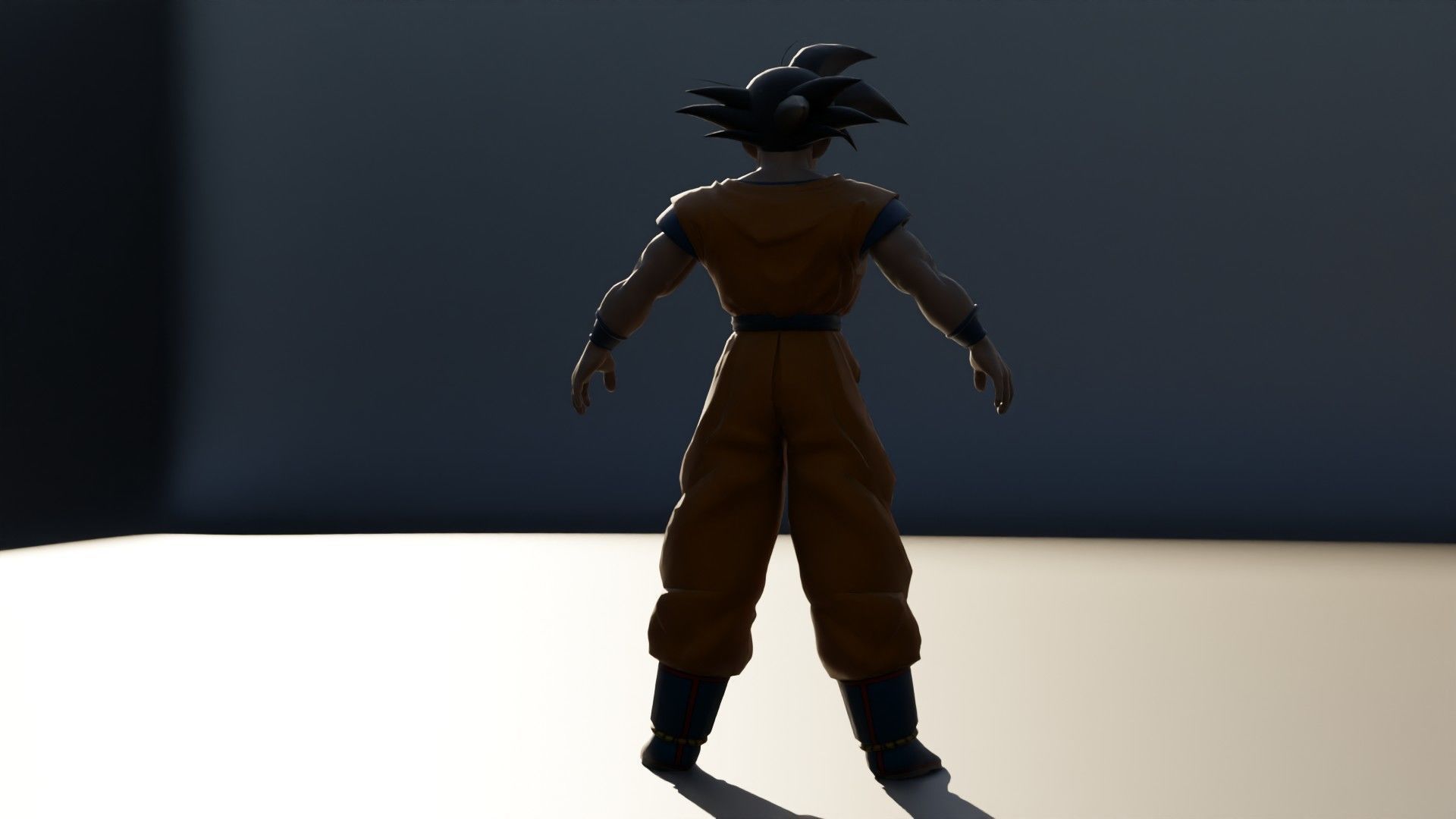 3D model Goku RIGGED Dragon Ball Z Character NEW UPDATED Legacy FREE VR ...