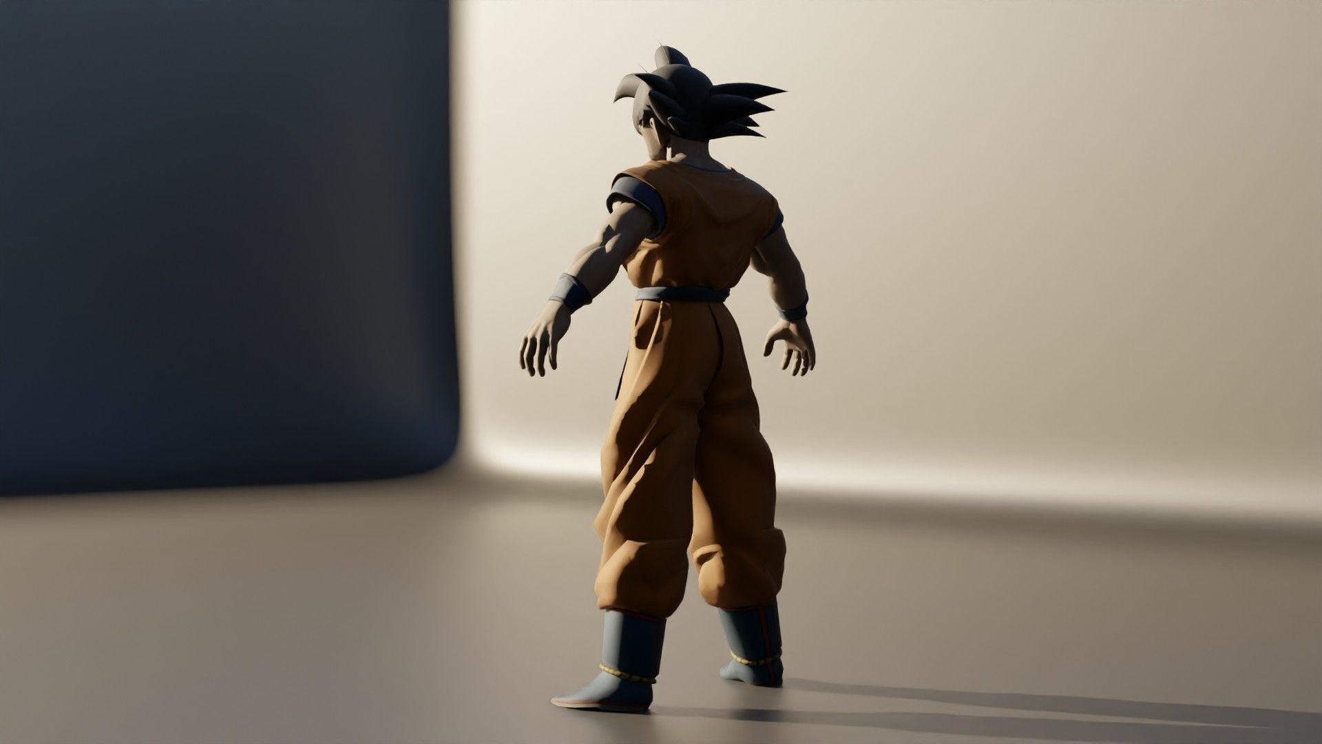 3D model Goku RIGGED Dragon Ball Z Character NEW UPDATED Legacy FREE VR ...
