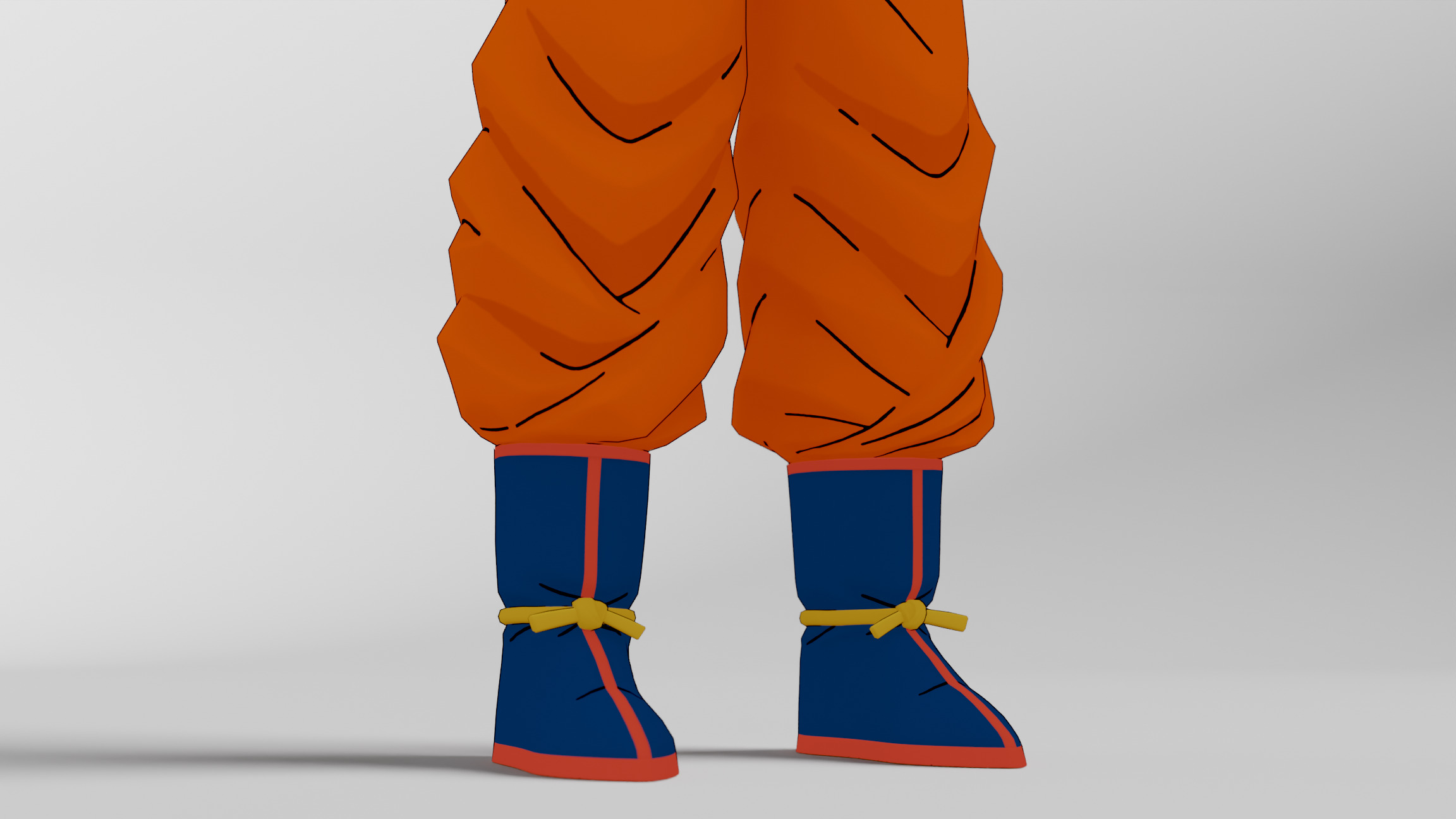 3D model Goku RIGGED Dragon Ball Z Character NEW UPDATED Legacy FREE VR ...