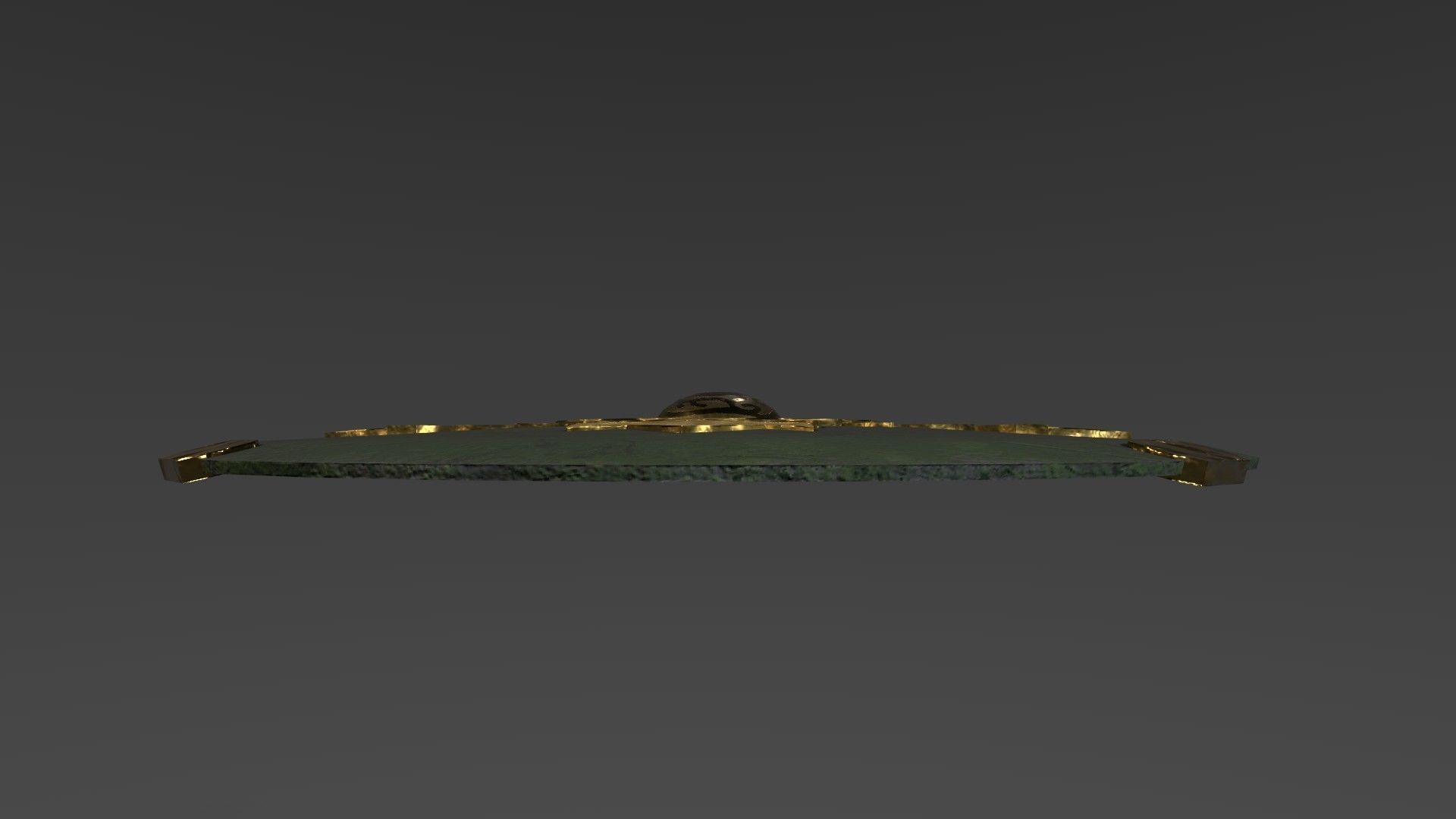 3D model Shield of Rohan Lowpoly PBR Game-Ready VR / AR / low-poly ...
