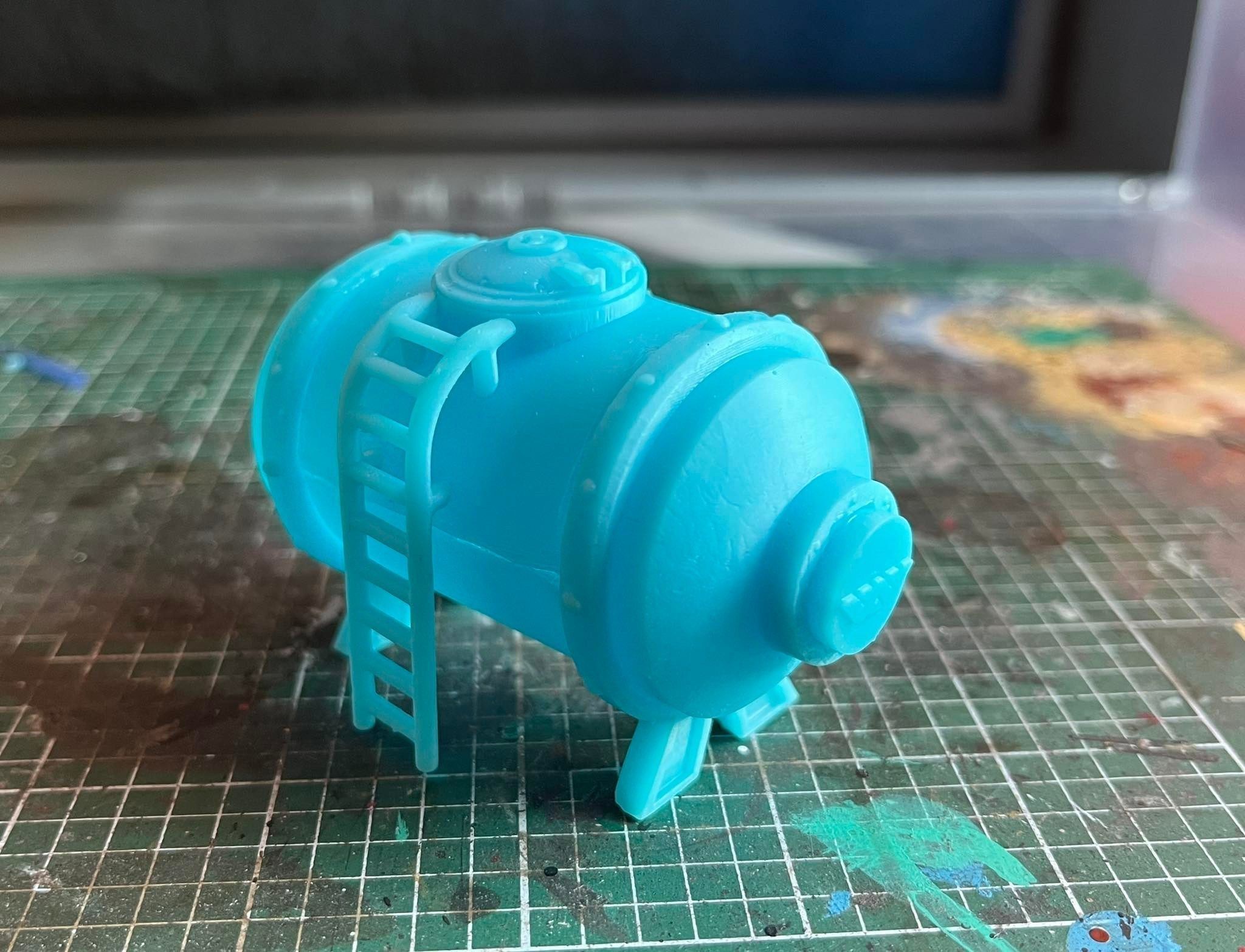oil tank 3D model 3D printable | CGTrader