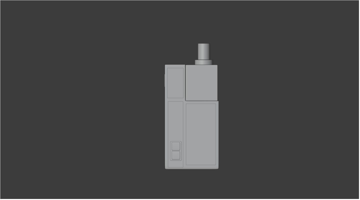 Stylized Vape model free 3D model | CGTrader