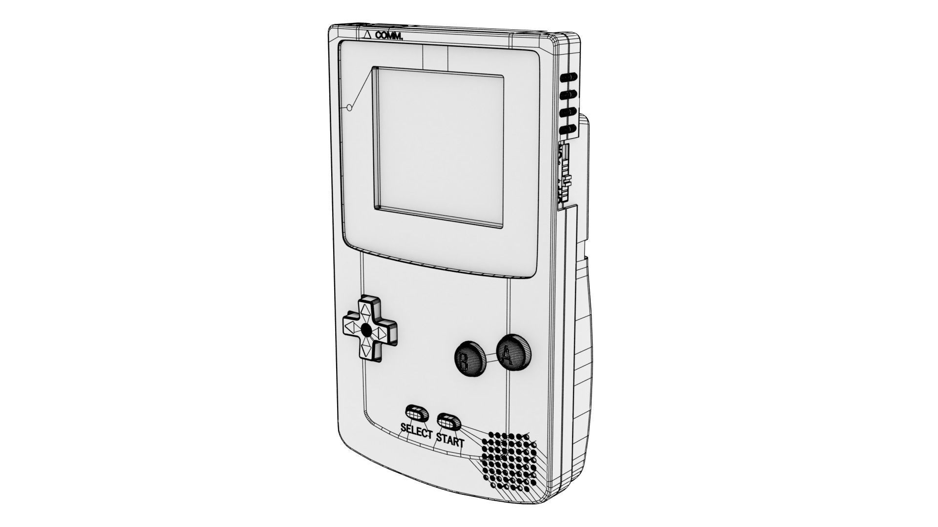 Game Boy Color 3D model | CGTrader