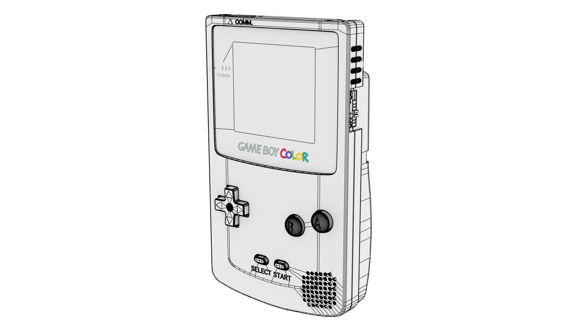 Game Boy Color 3D model | CGTrader