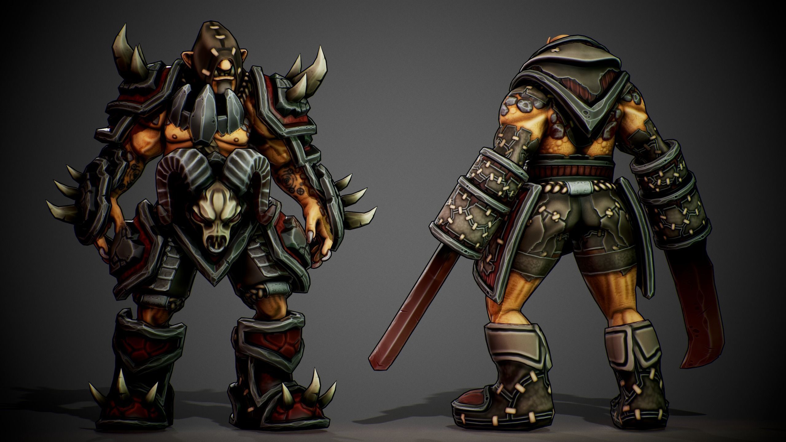 3D model Agr - Stylized Character VR / AR / low-poly | CGTrader