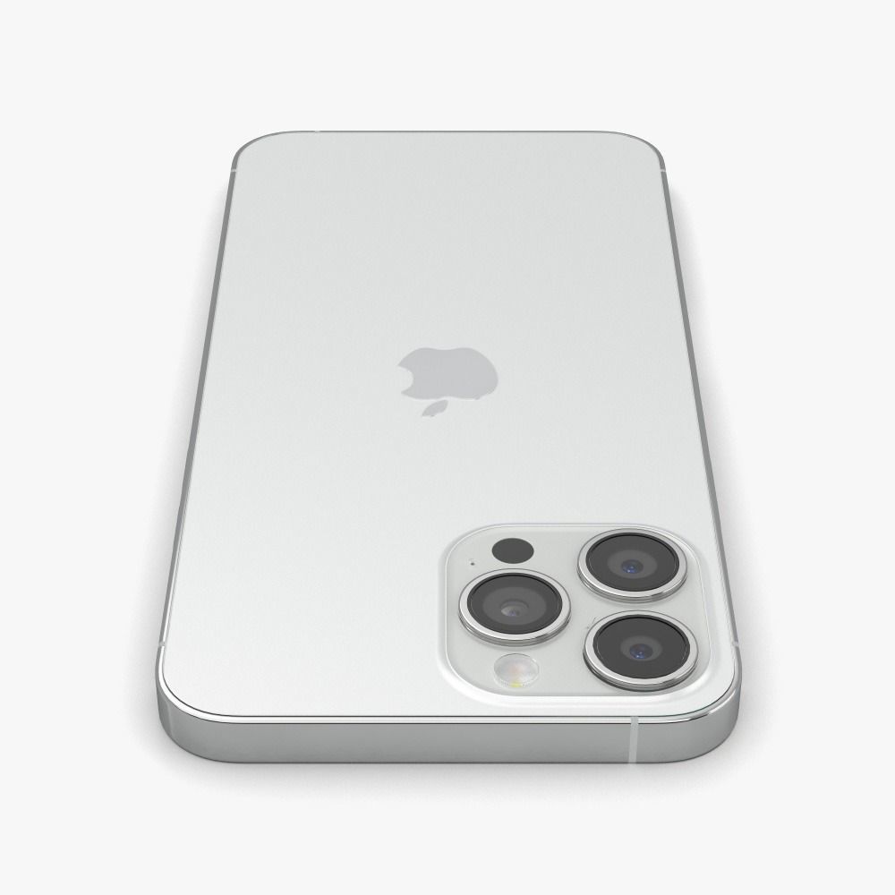 3D model iPhone 13 Pro Max White VR / AR / low-poly | CGTrader