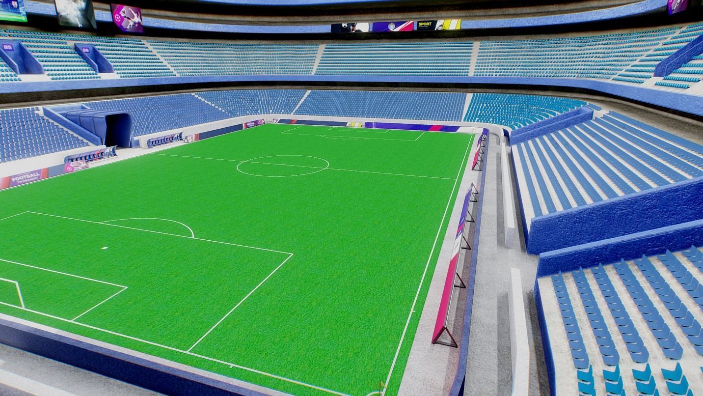 3D model Football Stadium Baked VR AR Ready VR / AR / low-poly | CGTrader