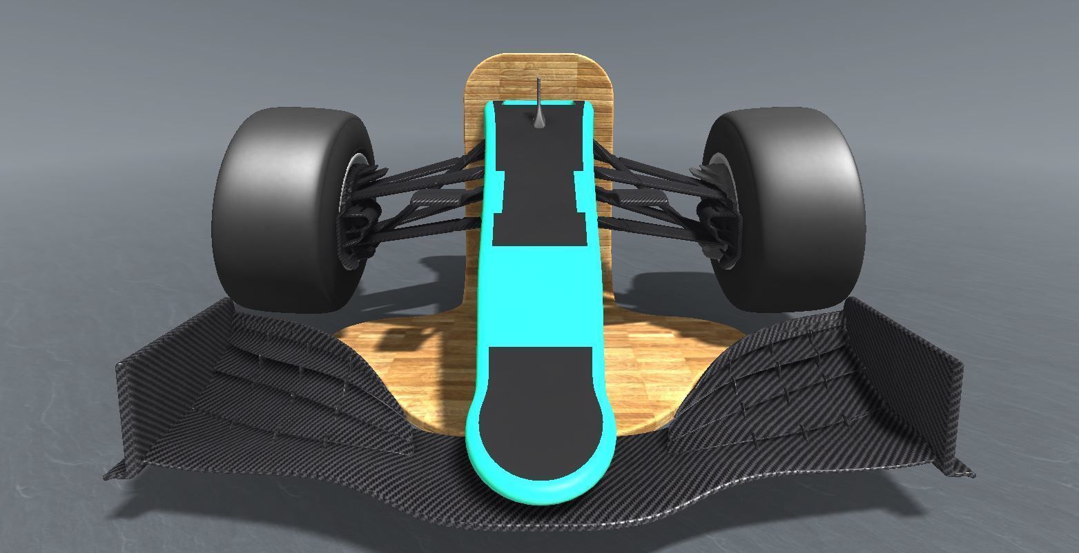 Formula 1 Front end for 3D Print and assembly - 20 PARTS 3D model 3D ...