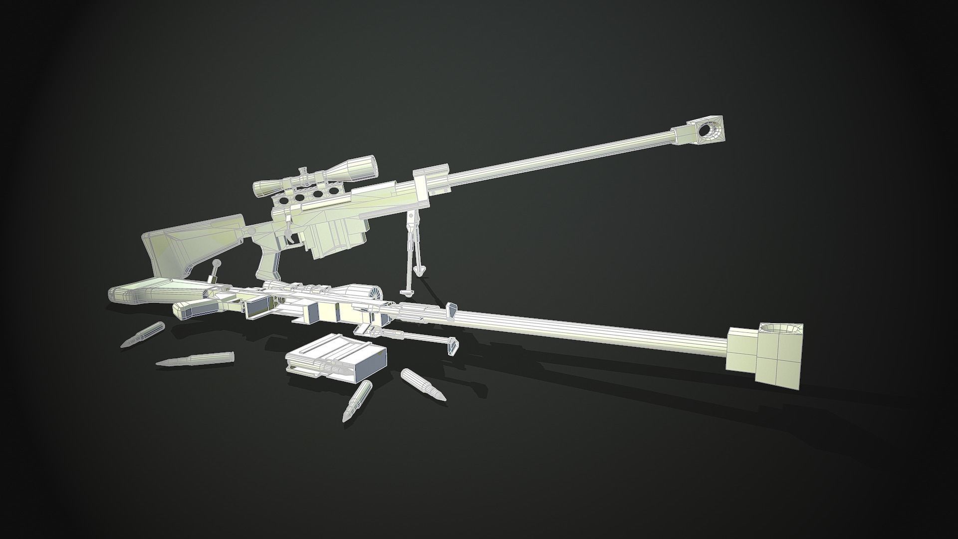 3D model PGM Hecate II VR / AR / low-poly | CGTrader