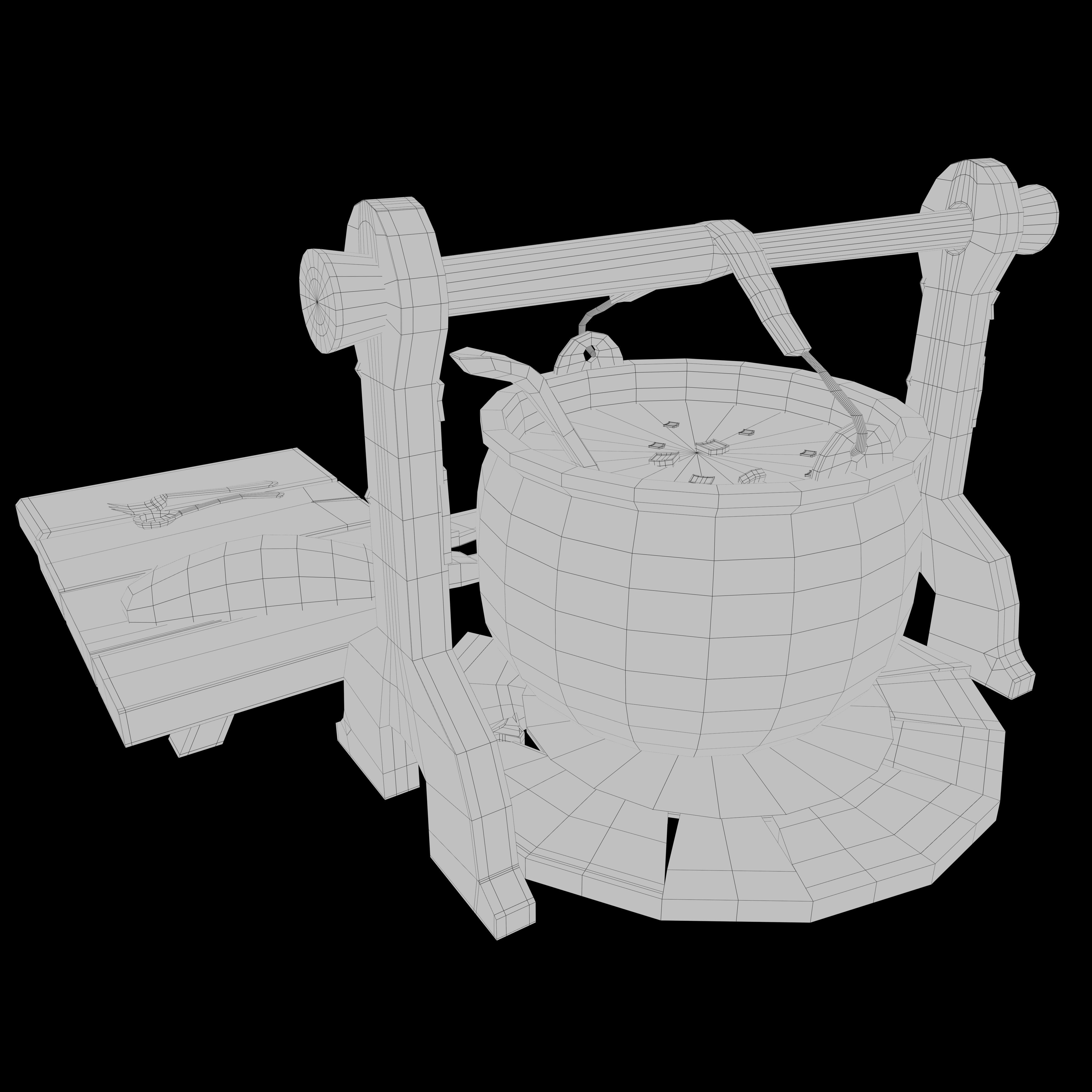 3D model Medieval Soup Pot VR / AR / low-poly | CGTrader