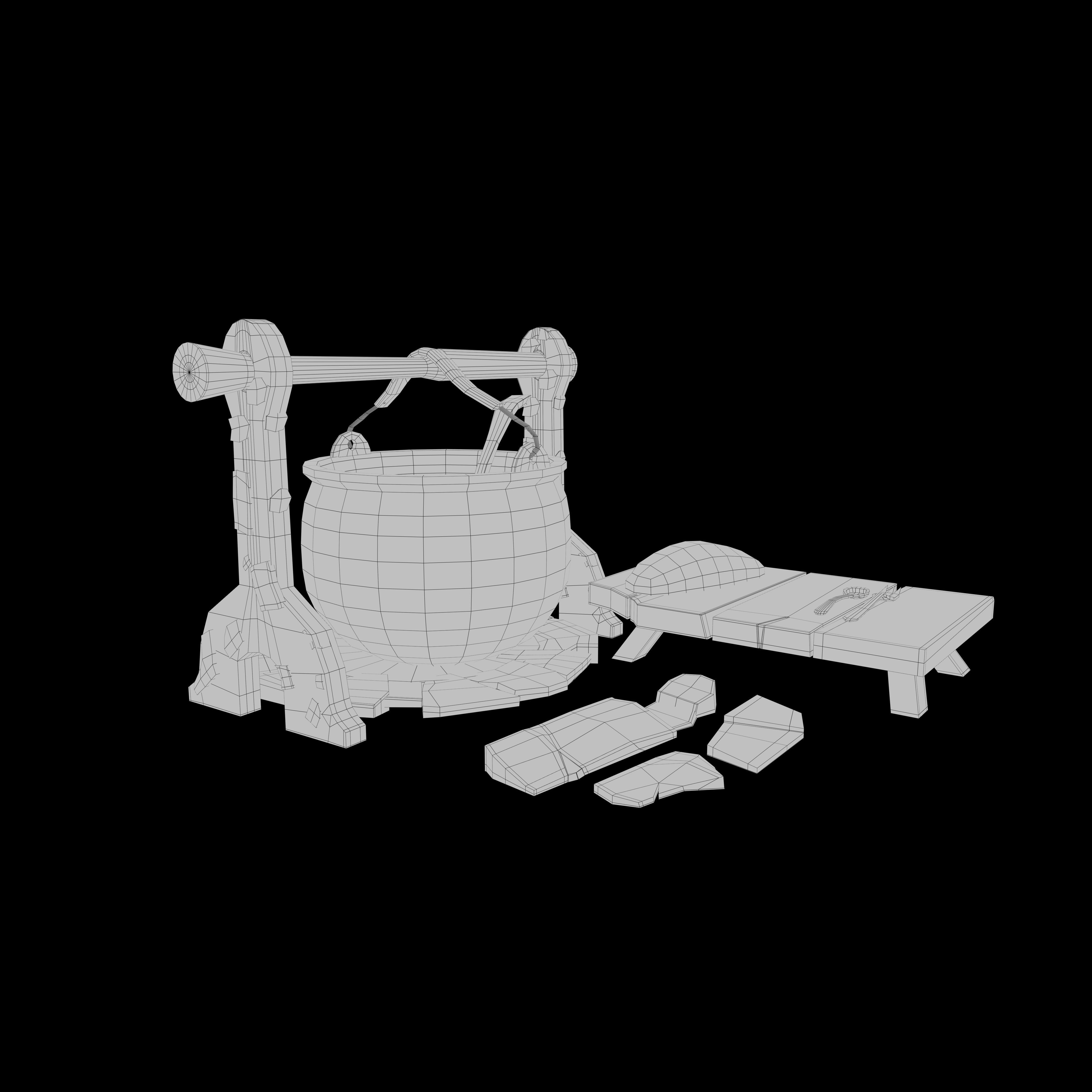 3D model Medieval Soup Pot VR / AR / low-poly | CGTrader