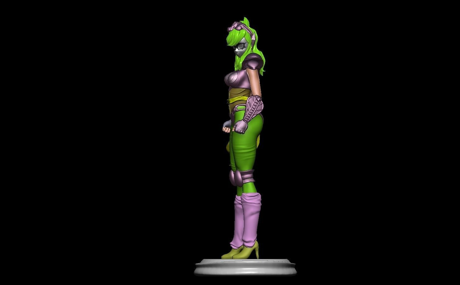 Saint Seiya SHAINA fanart 3D model 3D printable | CGTrader