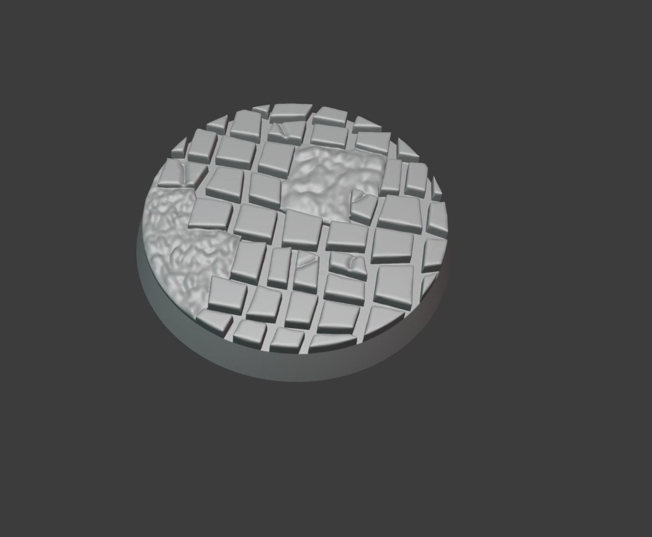 25mm cobblestone base collection 3D model 3D printable | CGTrader