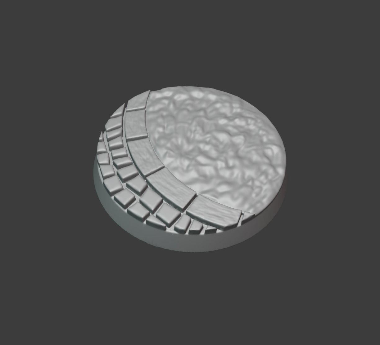 25mm cobblestone base collection 3D model 3D printable | CGTrader