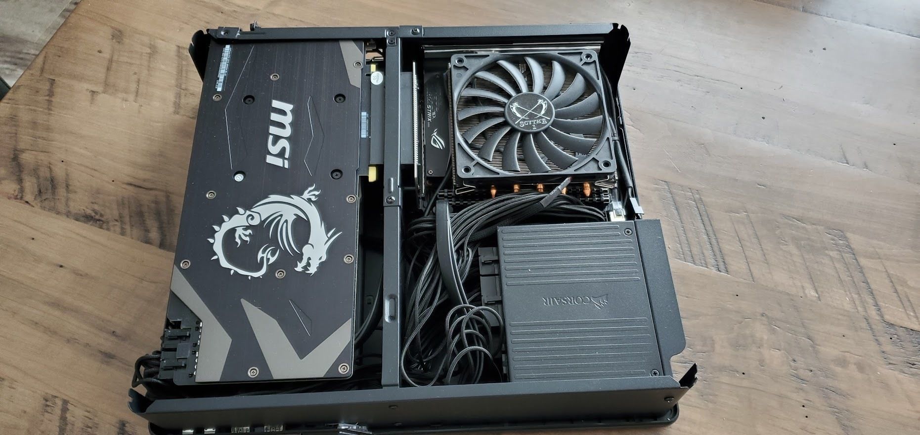 Fractal Design Node 202 GPU Fans Ducting 3D model 3D printable | CGTrader
