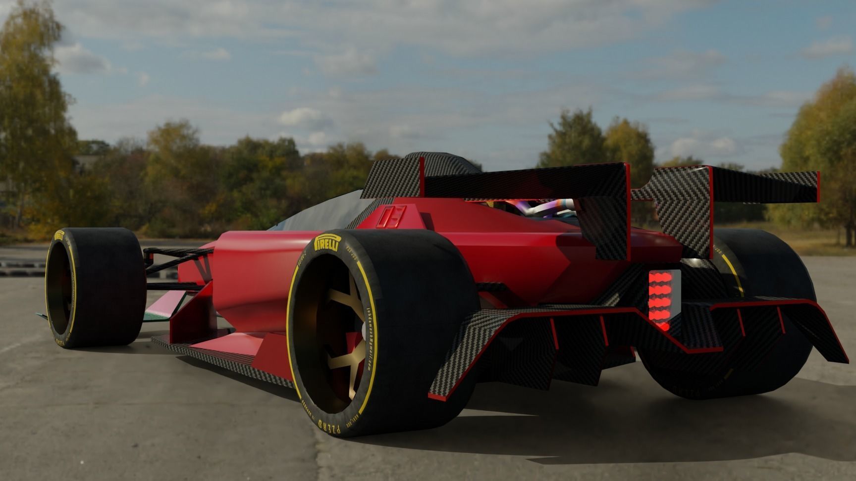 3D model Concept Formula One Car 2022 model VR / AR / low-poly | CGTrader