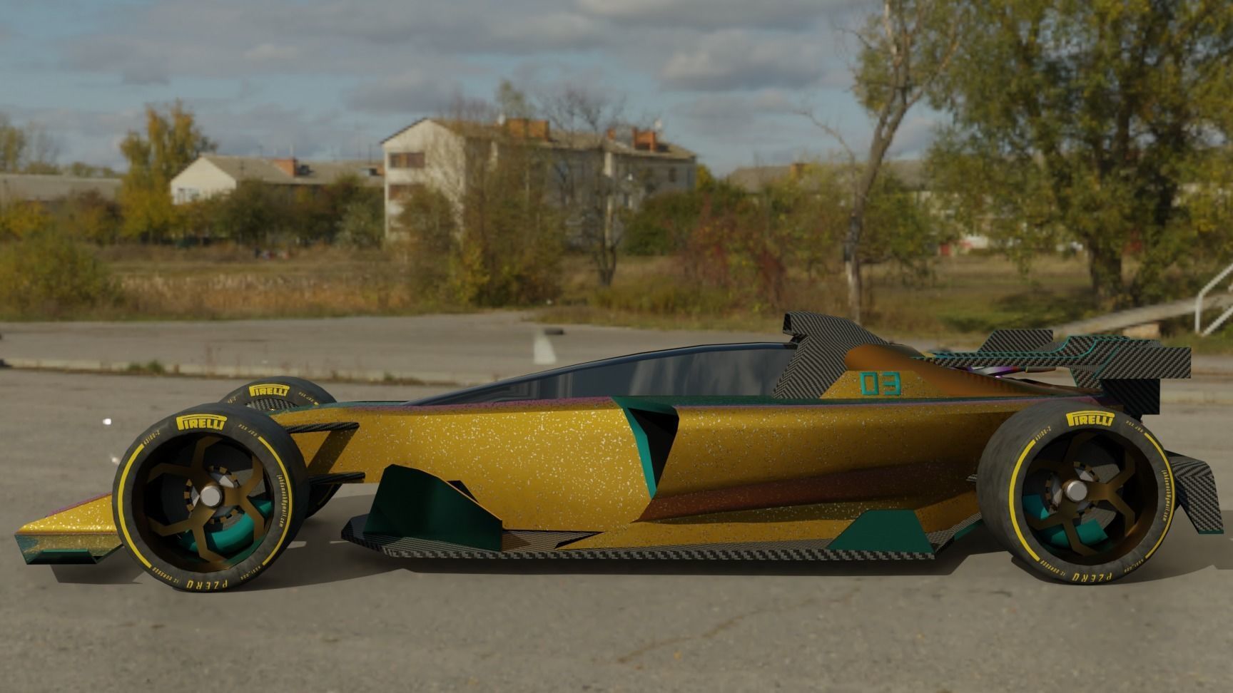 3D model Concept Formula One Car 2022 model VR / AR / low-poly | CGTrader