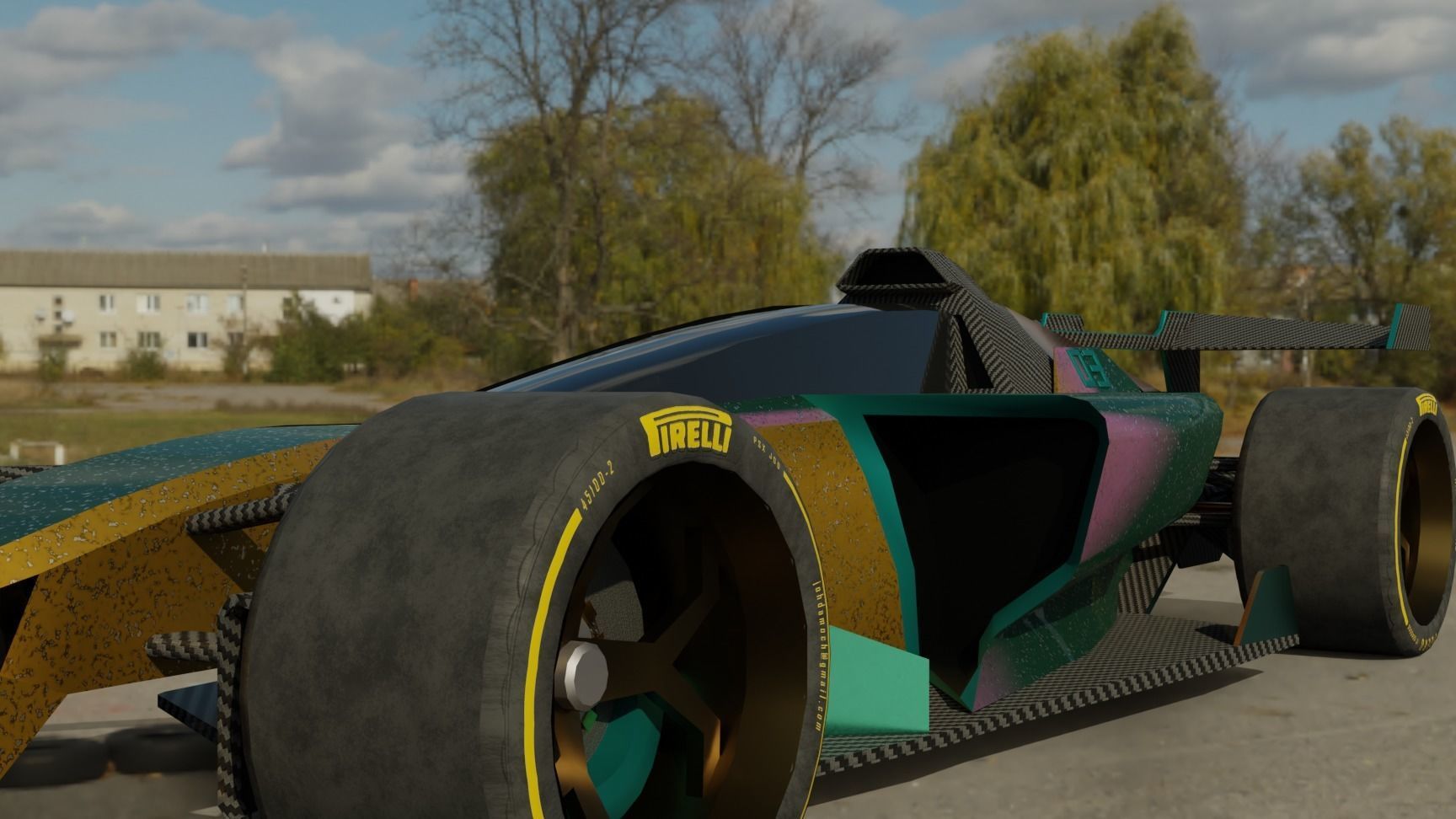 3D model Concept Formula One Car 2022 model VR / AR / low-poly | CGTrader