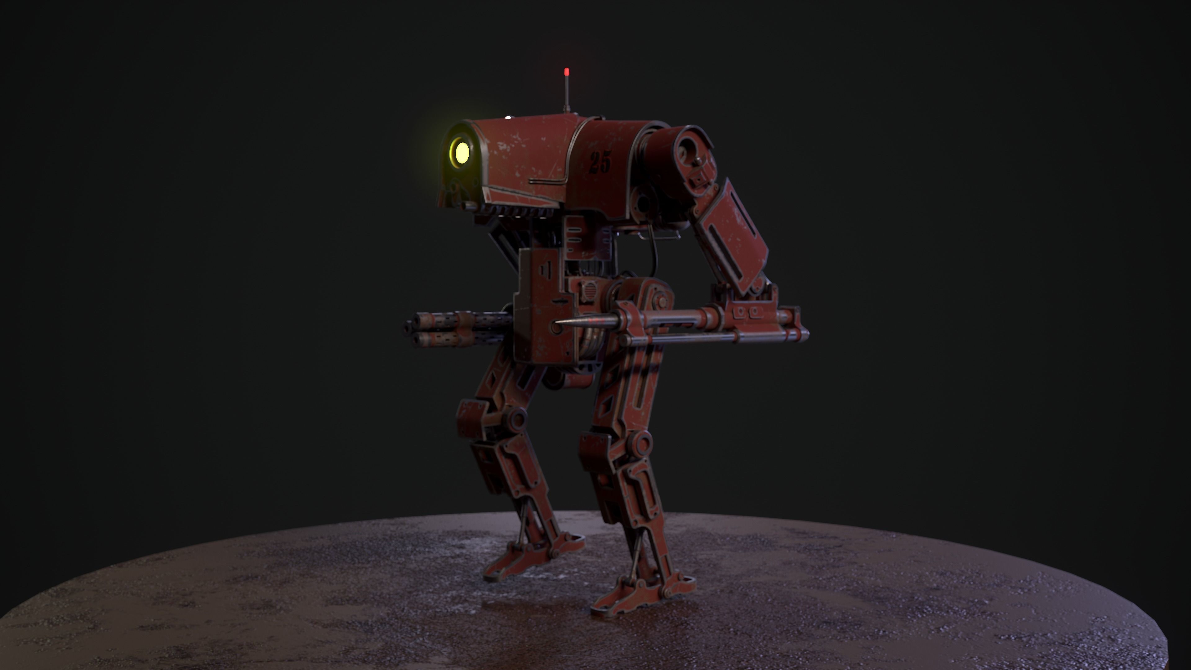 Mech Guard free 3D model | CGTrader