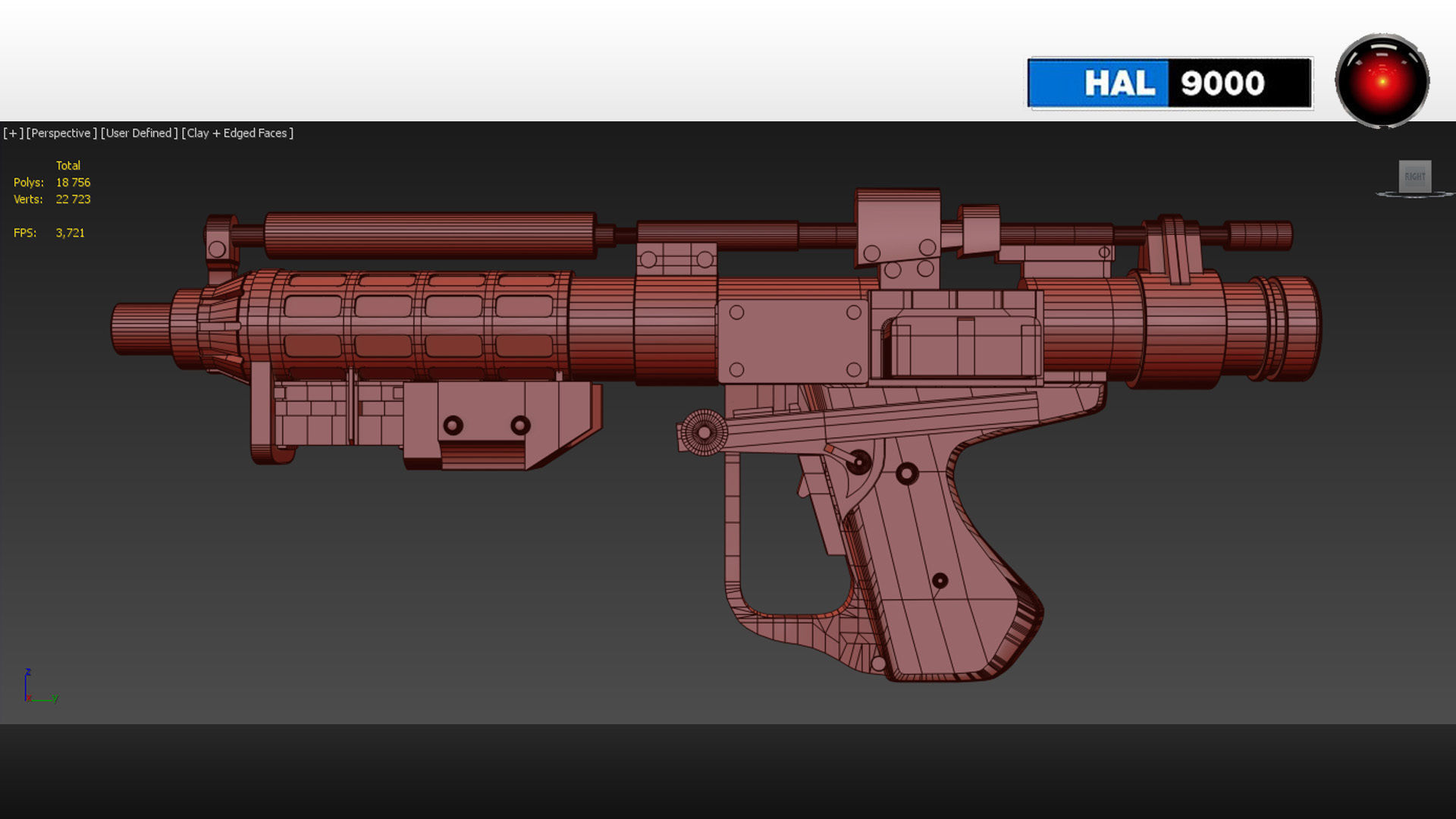 E 5 Droid blaster 3D model | CGTrader