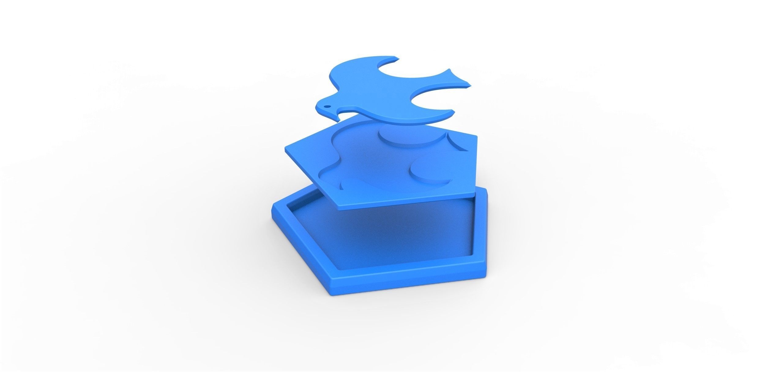3D printable Peacemaker emblem 3D model 3D printable | CGTrader