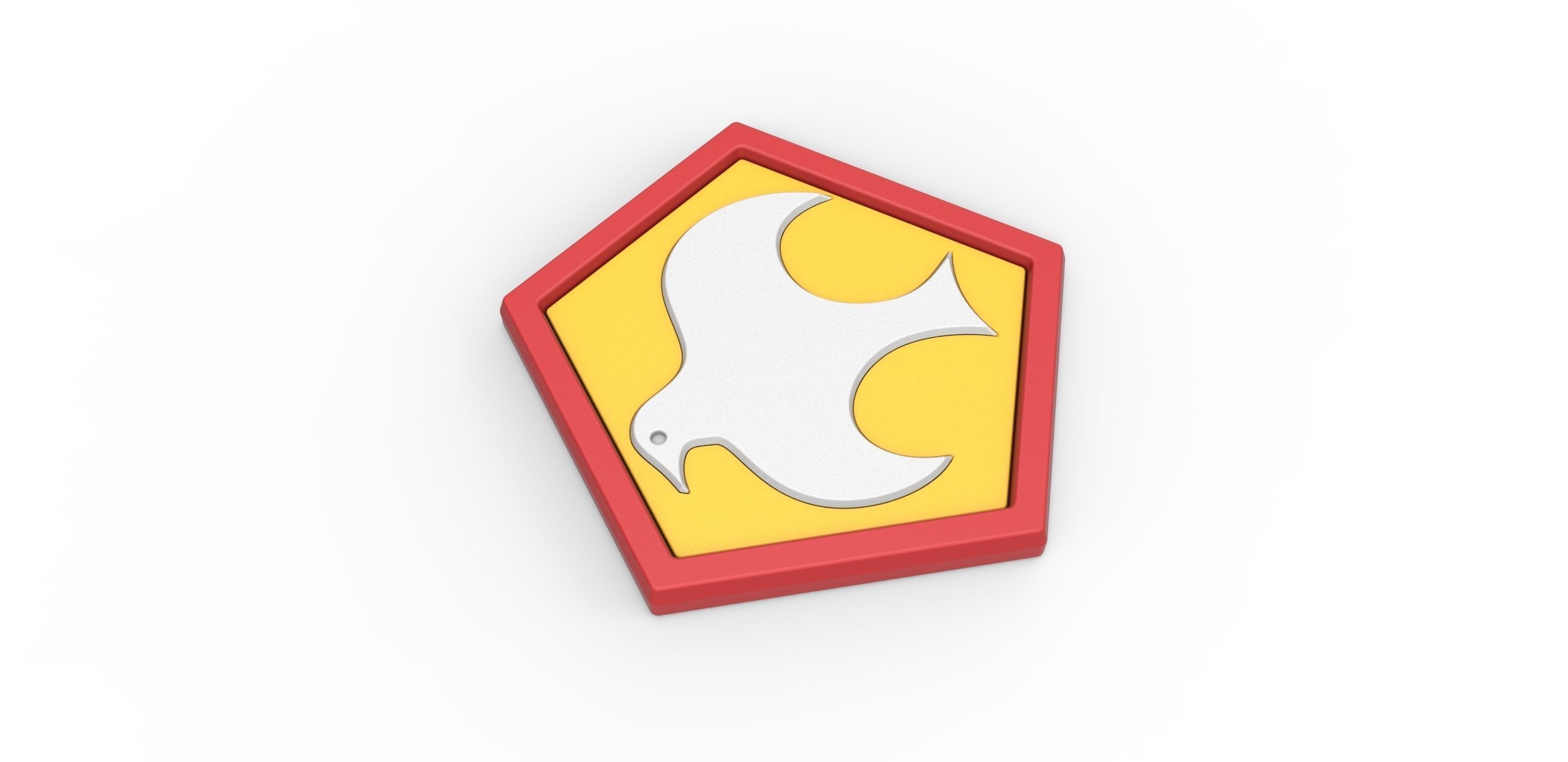 3D printable Peacemaker emblem 3D model 3D printable | CGTrader