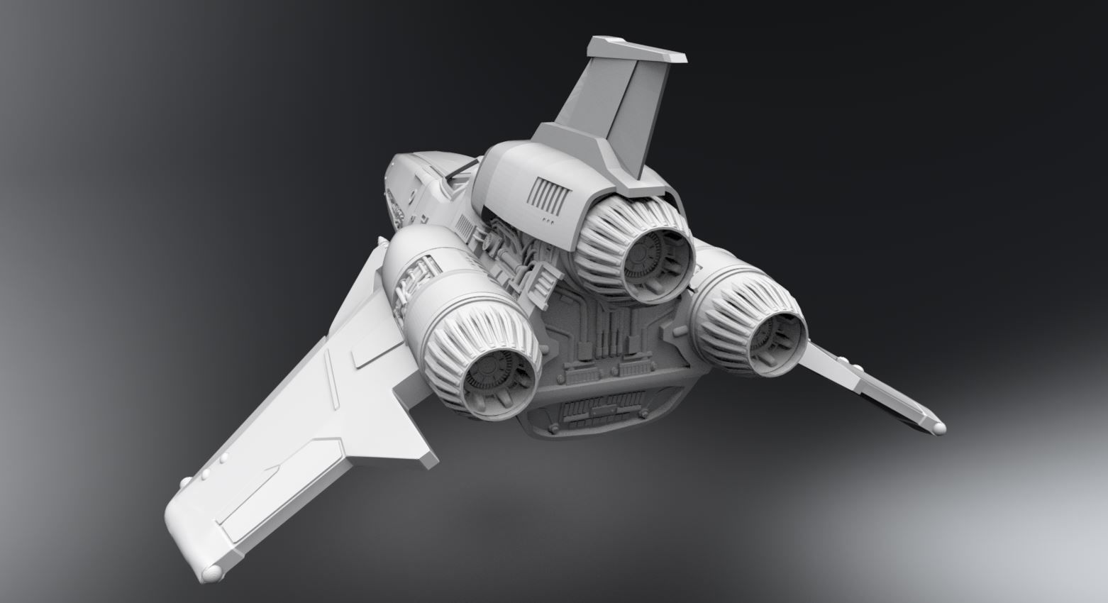 Colonial Viper MKIII Scale model 3D model 3D printable | CGTrader