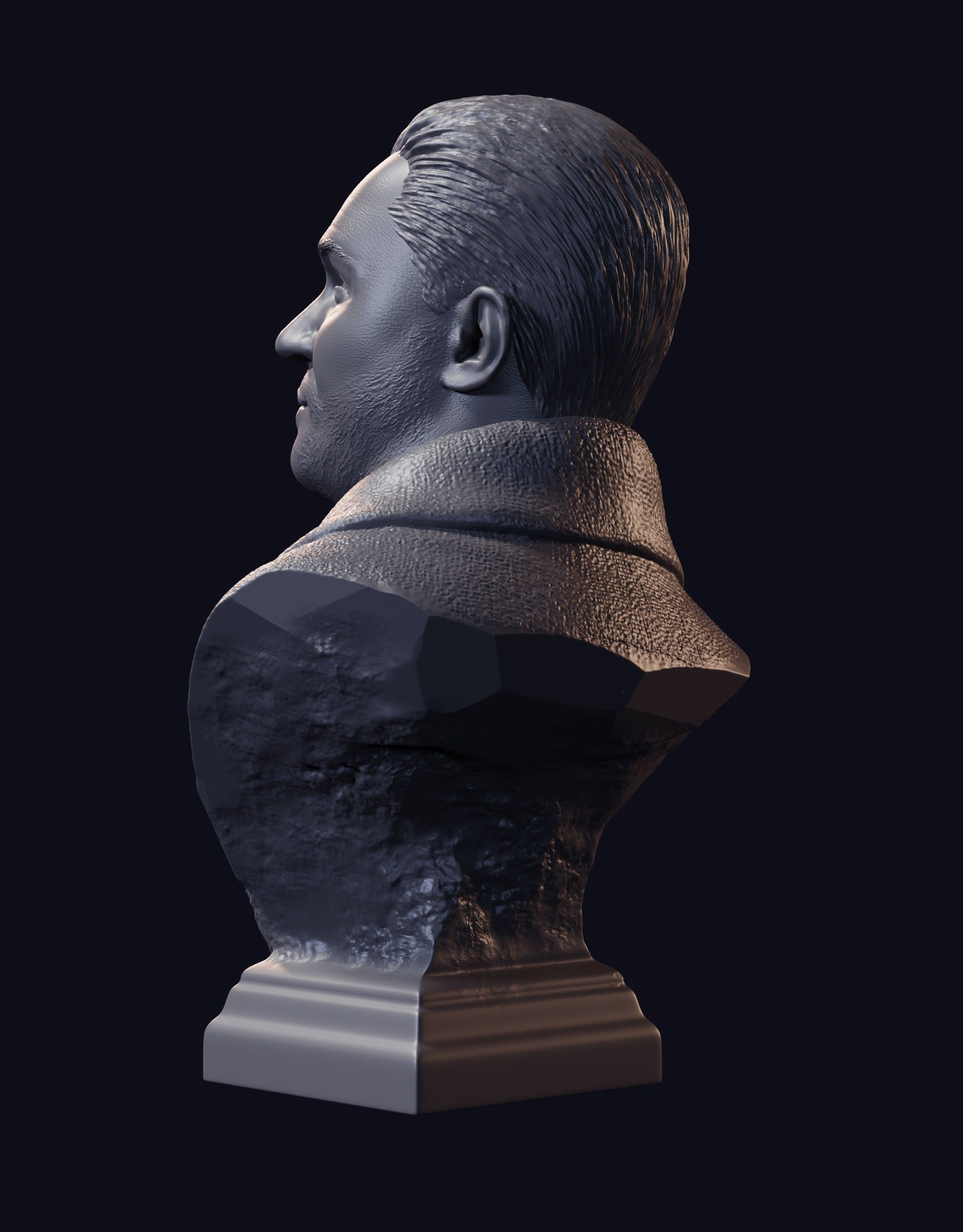 Tom Hardy bust 1 3D model 3D printable | CGTrader