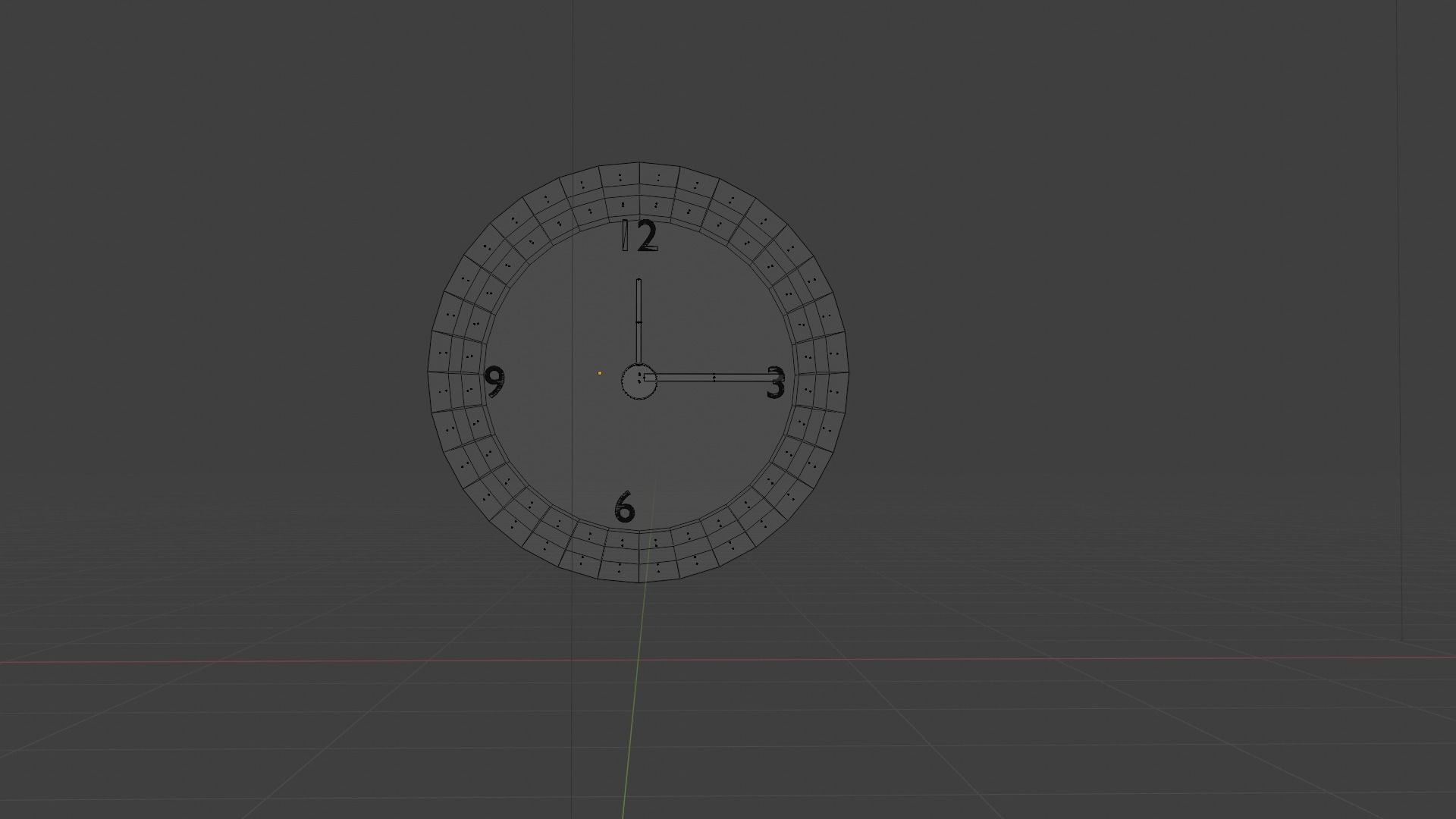 CLOCK low poly free VR / AR / low-poly 3D model | CGTrader